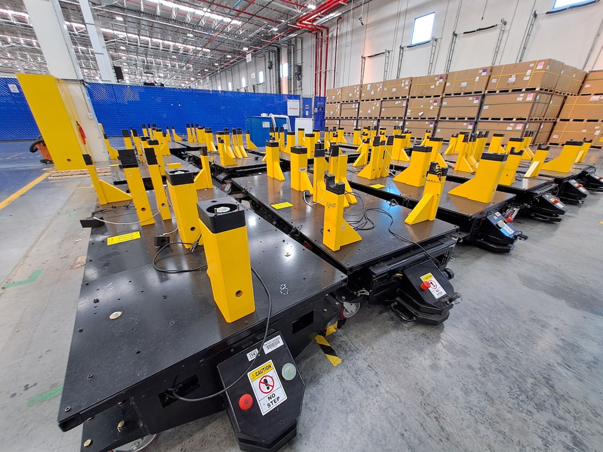 AGV robot for utility loading with UNITRONICS board with TEKNIC ...