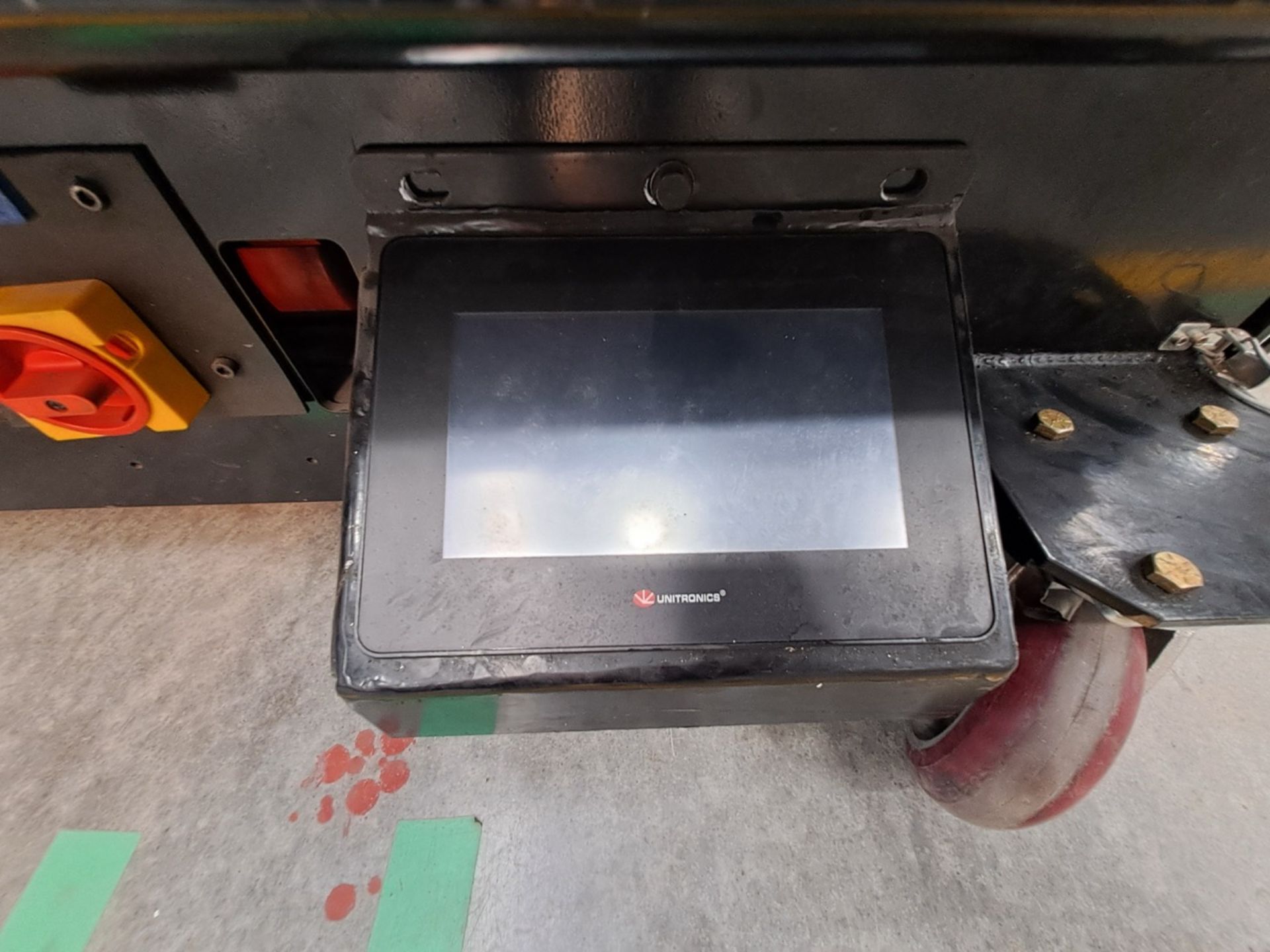 AGV robot for utility loading with UNITRONICS board with TEKNIC ...