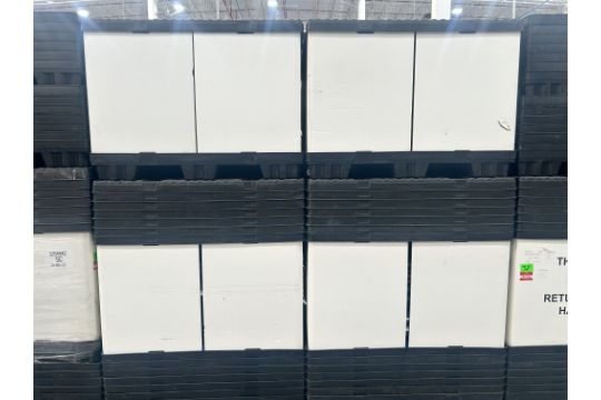 Uni Pack container lot, containing 94 cardboard boxes measuring 1.20 × ...