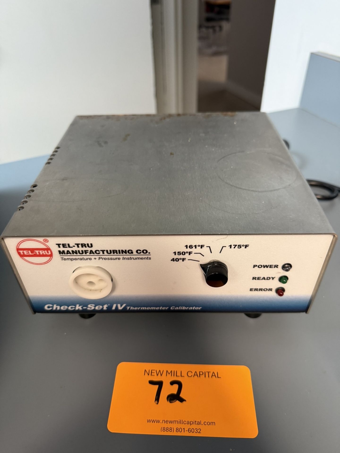 Tel-Tru Manufacturing Co. Model Check-Set IV Thermometer Calibrator ...