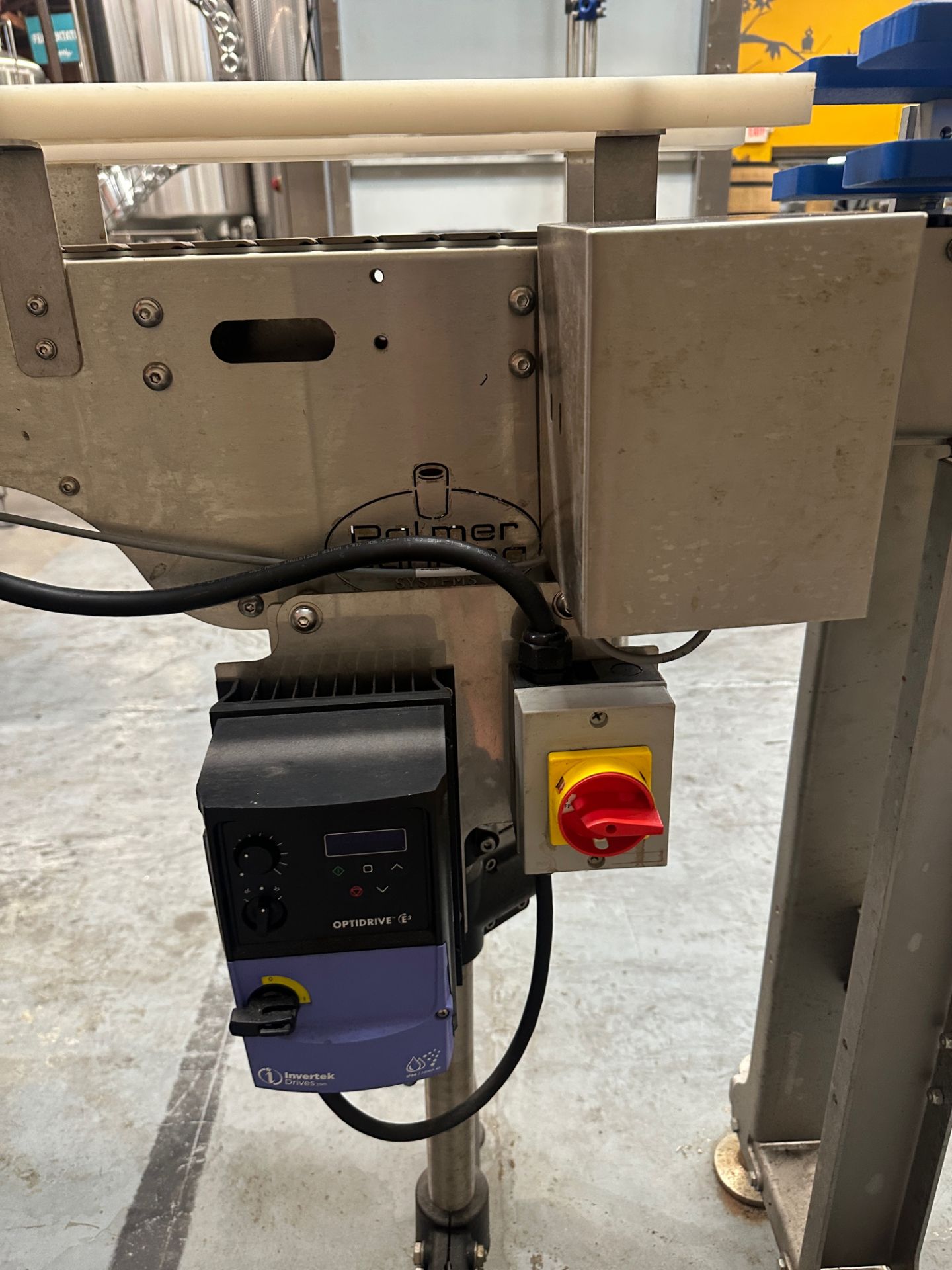 Intralox Belt over Stainless Steel Frame Accumulation Table with ...