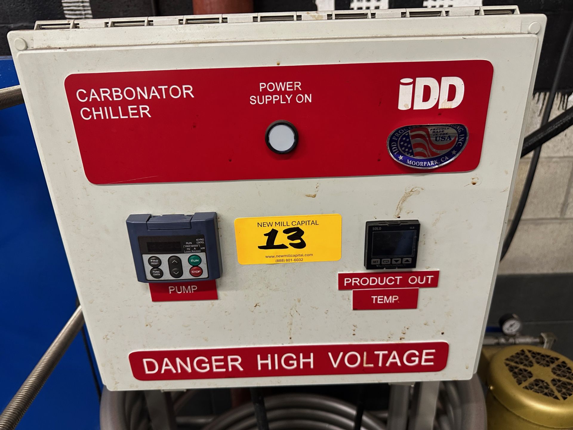 2021 iDD Model MDU50662-1 Inline Carbonation System & PHE Inline ...
