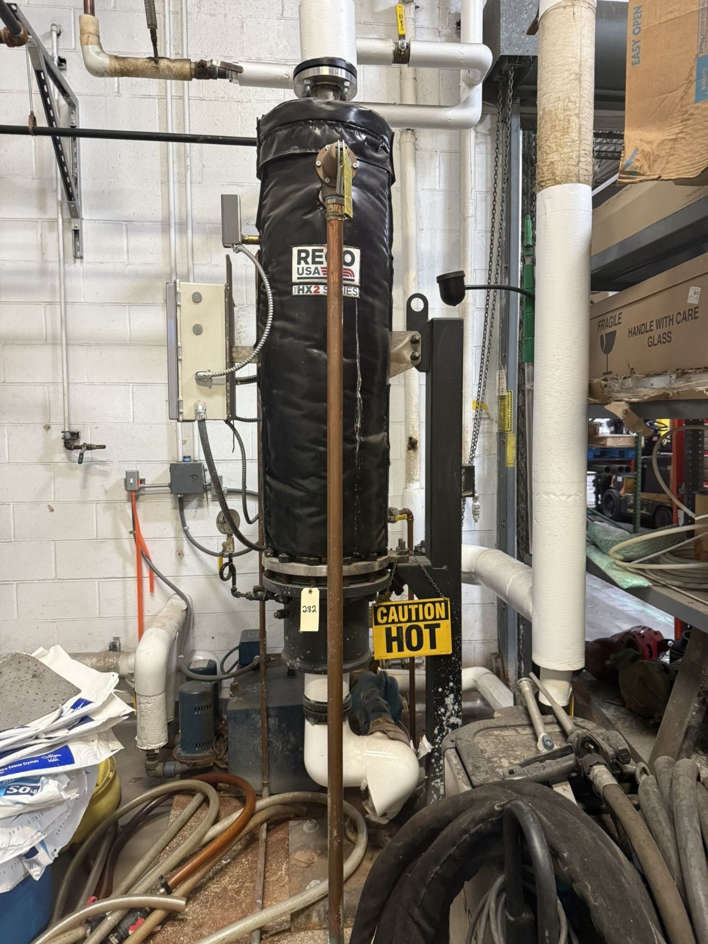 RECO USA Model HX2 Series Inline Water Heater | Required Rigging and ...