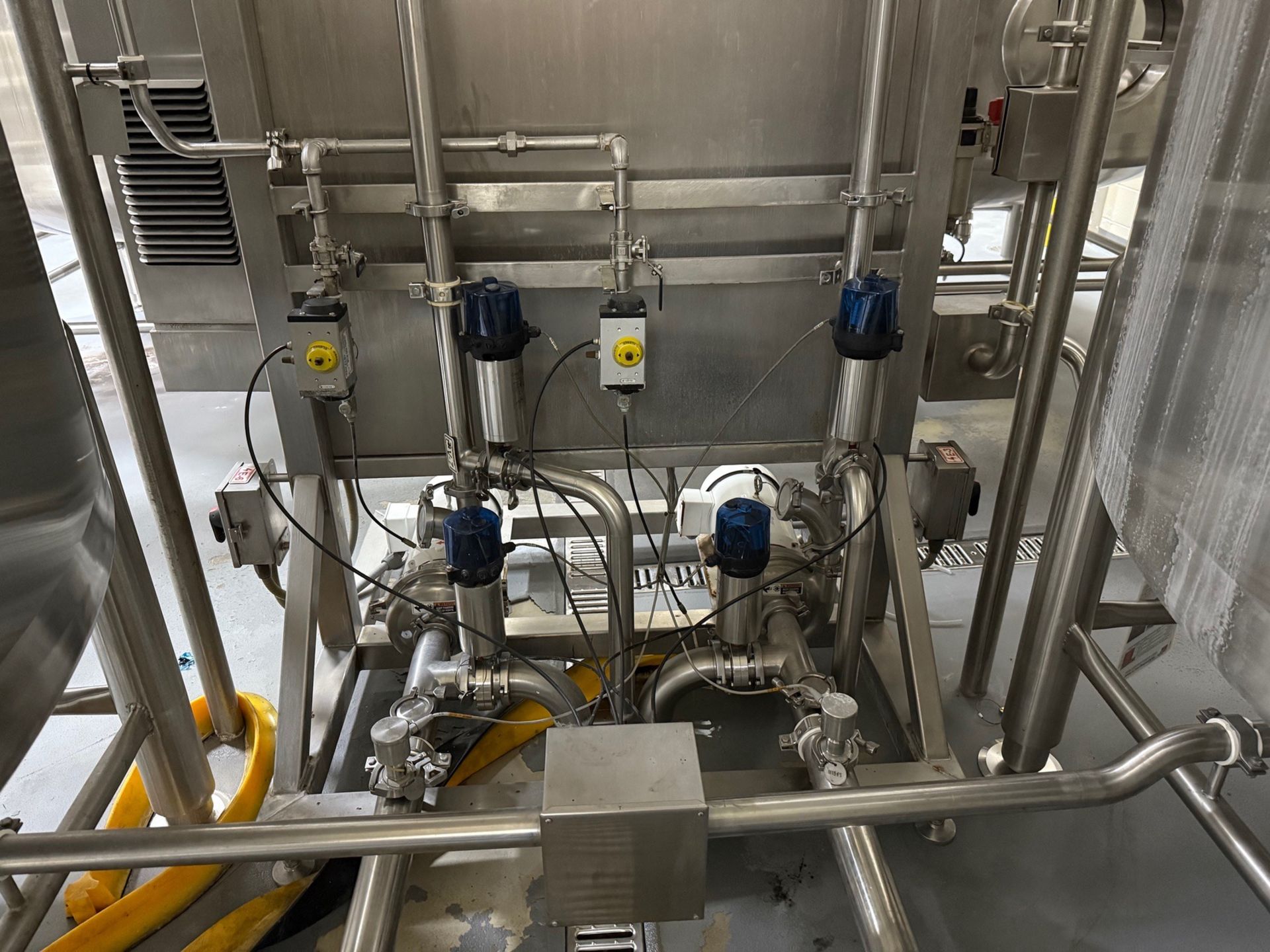 Barry Wehmiller Dual VFD Centrifugal Pump Skid with 2-Door S/S ...