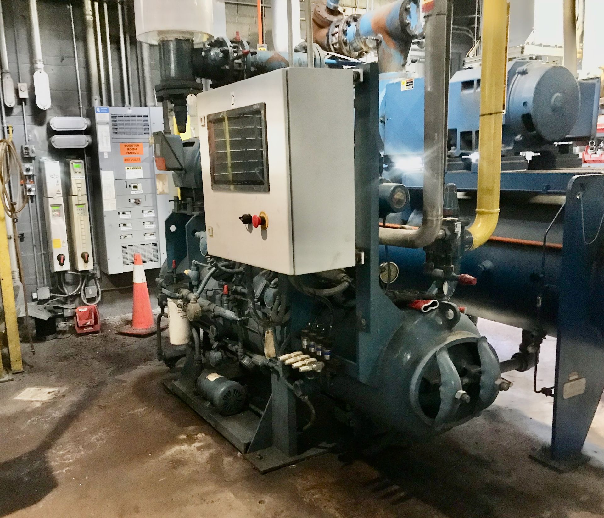 GEA Ammonia Screw Compressor, 60 HP | Required Rigging and Loading Fee ...
