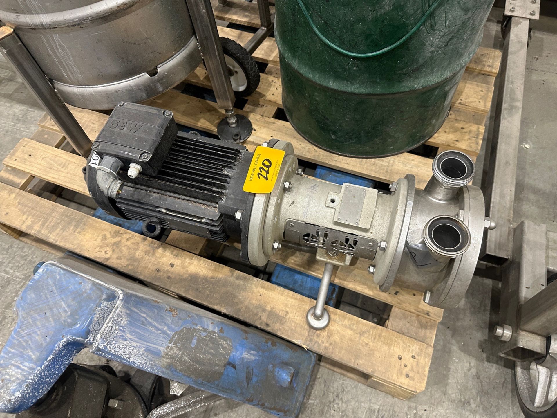 Hilge Stainless Steel Centrifugal Pump with SEW Motor | Required ...
