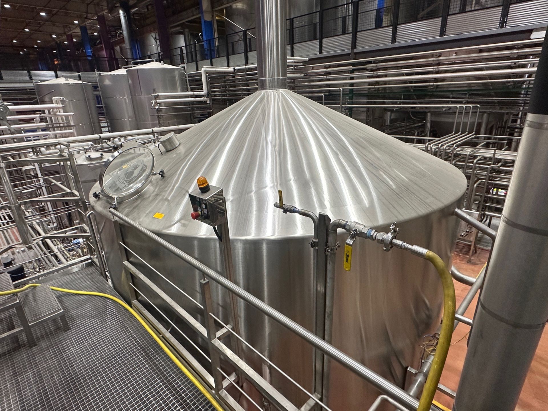 Bulk Bid - ROLEC 250 BBL 5-Vessel Stainless Steel Brewhouse with CIP ...
