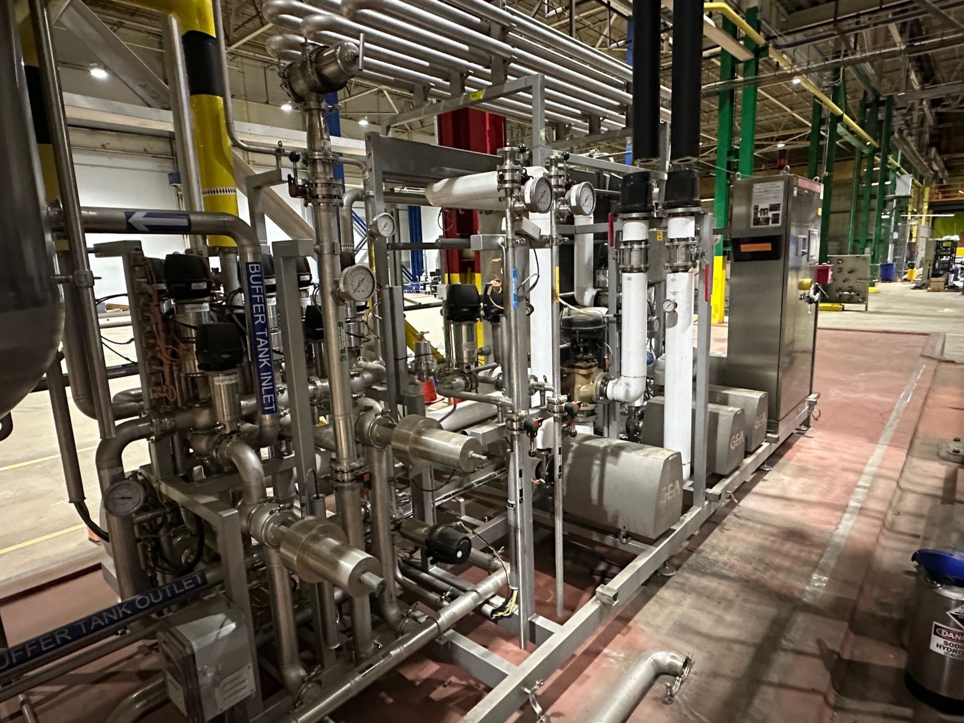 2018 Comac Stainless Steel Flash Pasteurization Skid with 5,000 L ...