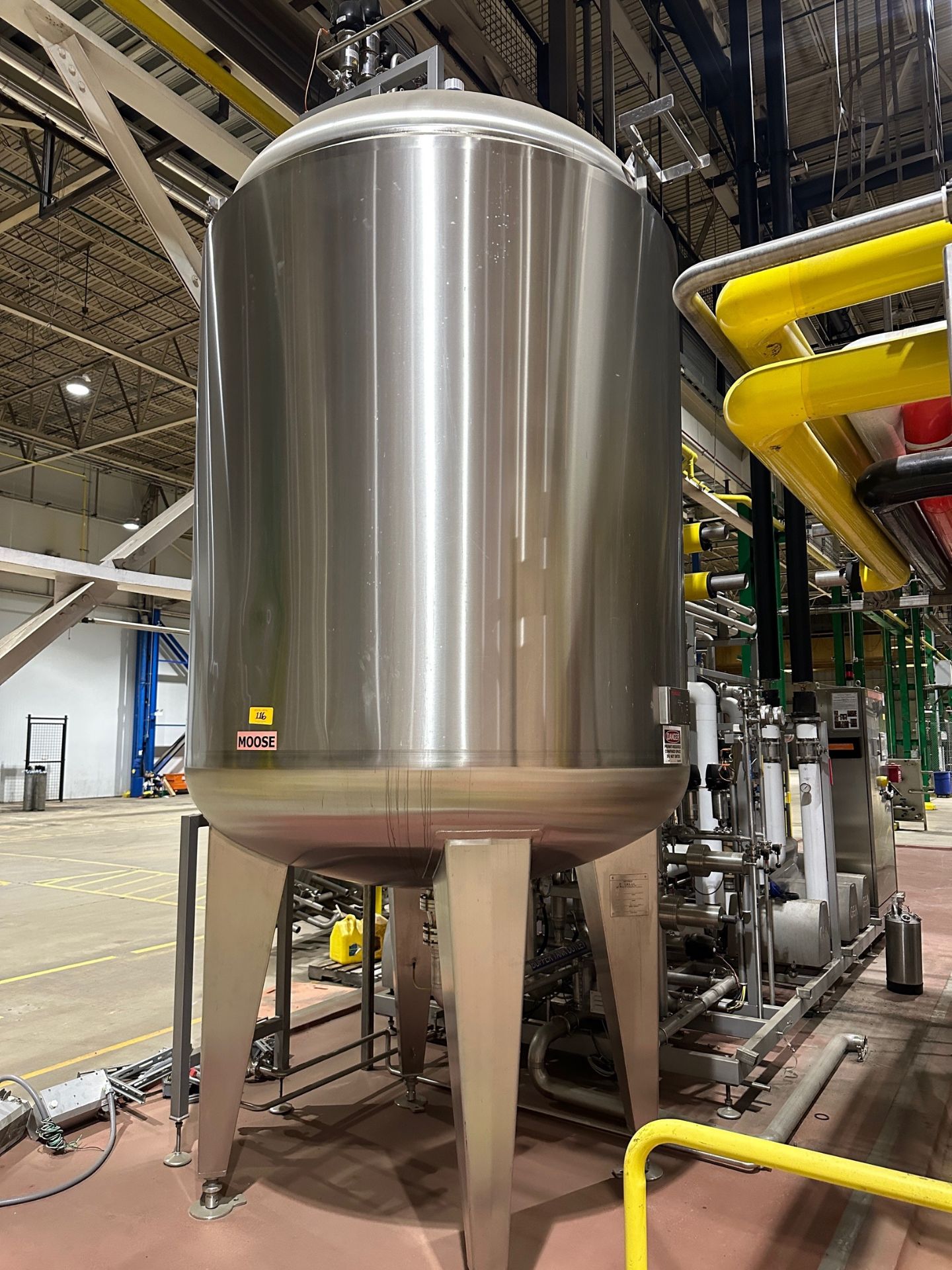 2018 Comac Stainless Steel Flash Pasteurization Skid with 5,000 L ...