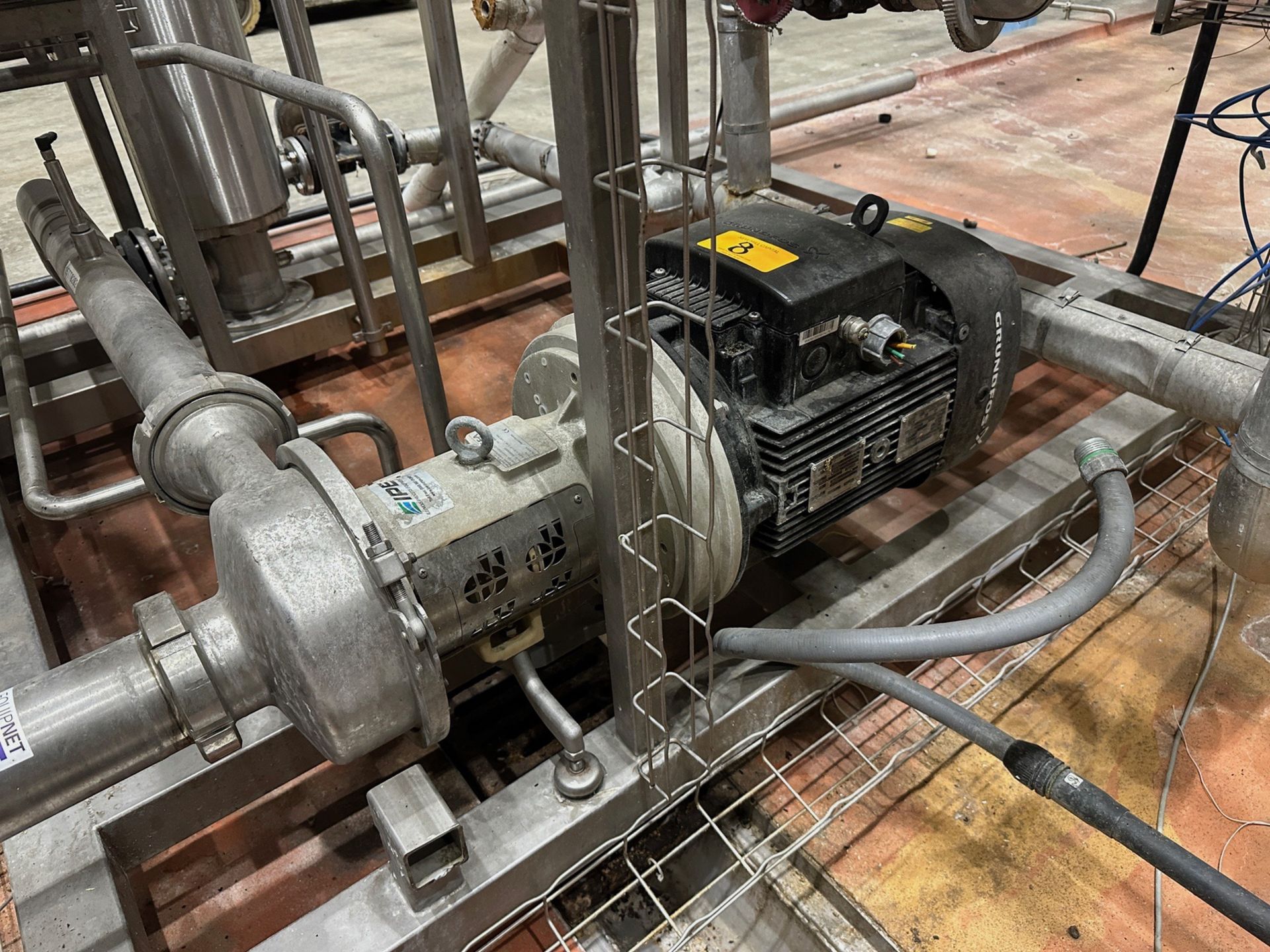 GEA Stainless Steel Euro-HYGIA II ADY 100/100/11/2 Centrifugal Pump ...