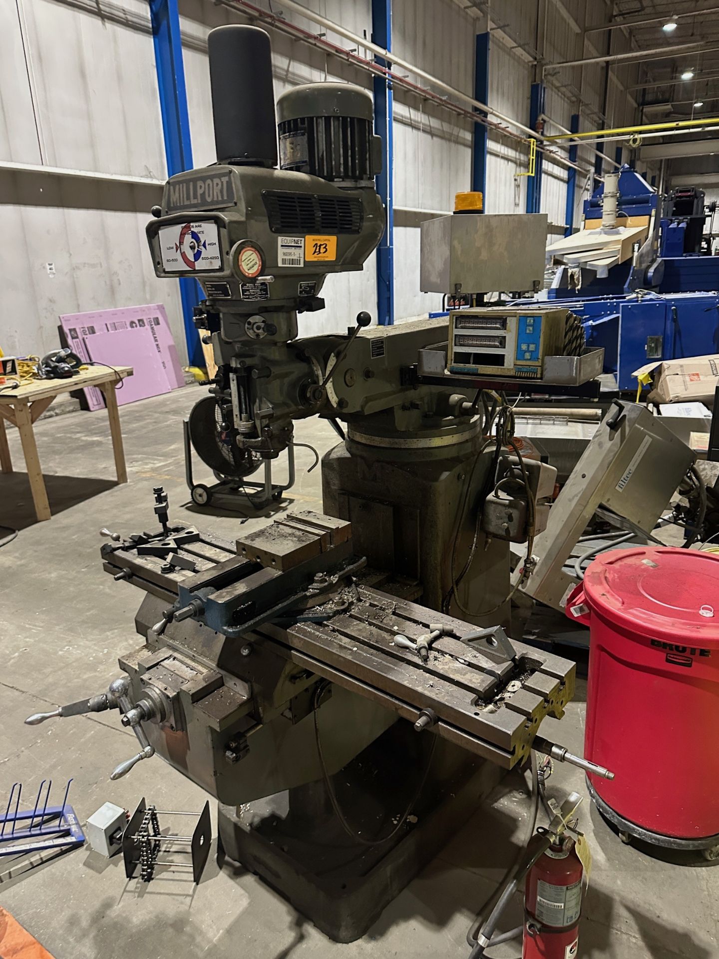 Millport Milling Machine | Required Rigging and Loading Fee for Simple ...
