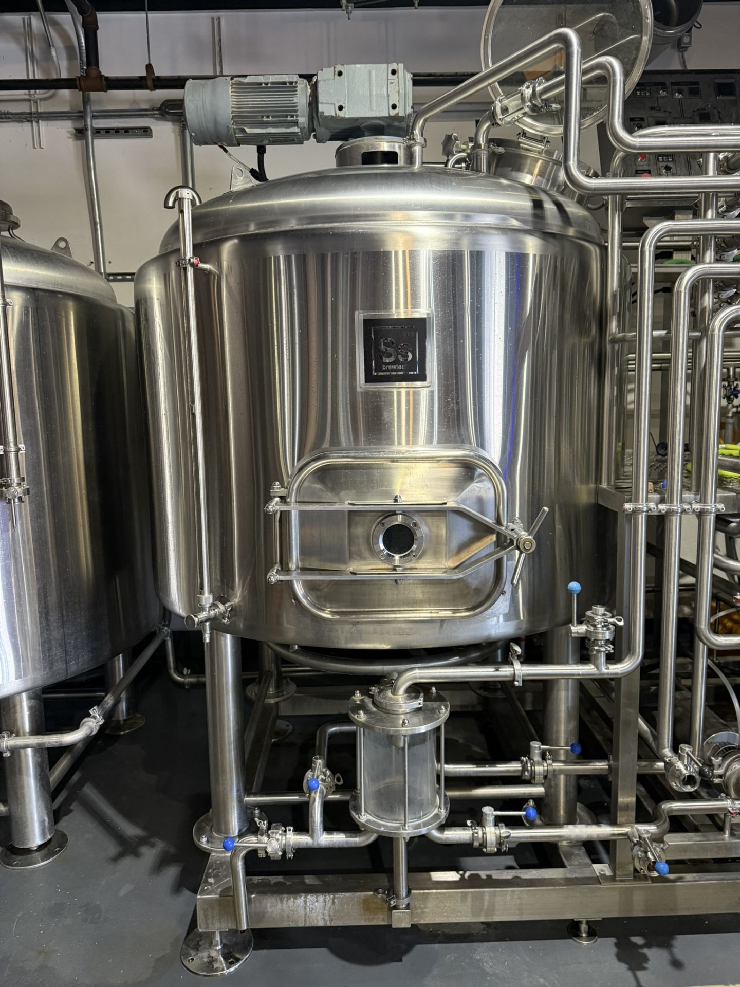 Ss Brew Tech 15 BBL Gas Fired Stainless Steel 2-Vessel Brewhouse - Mash ...