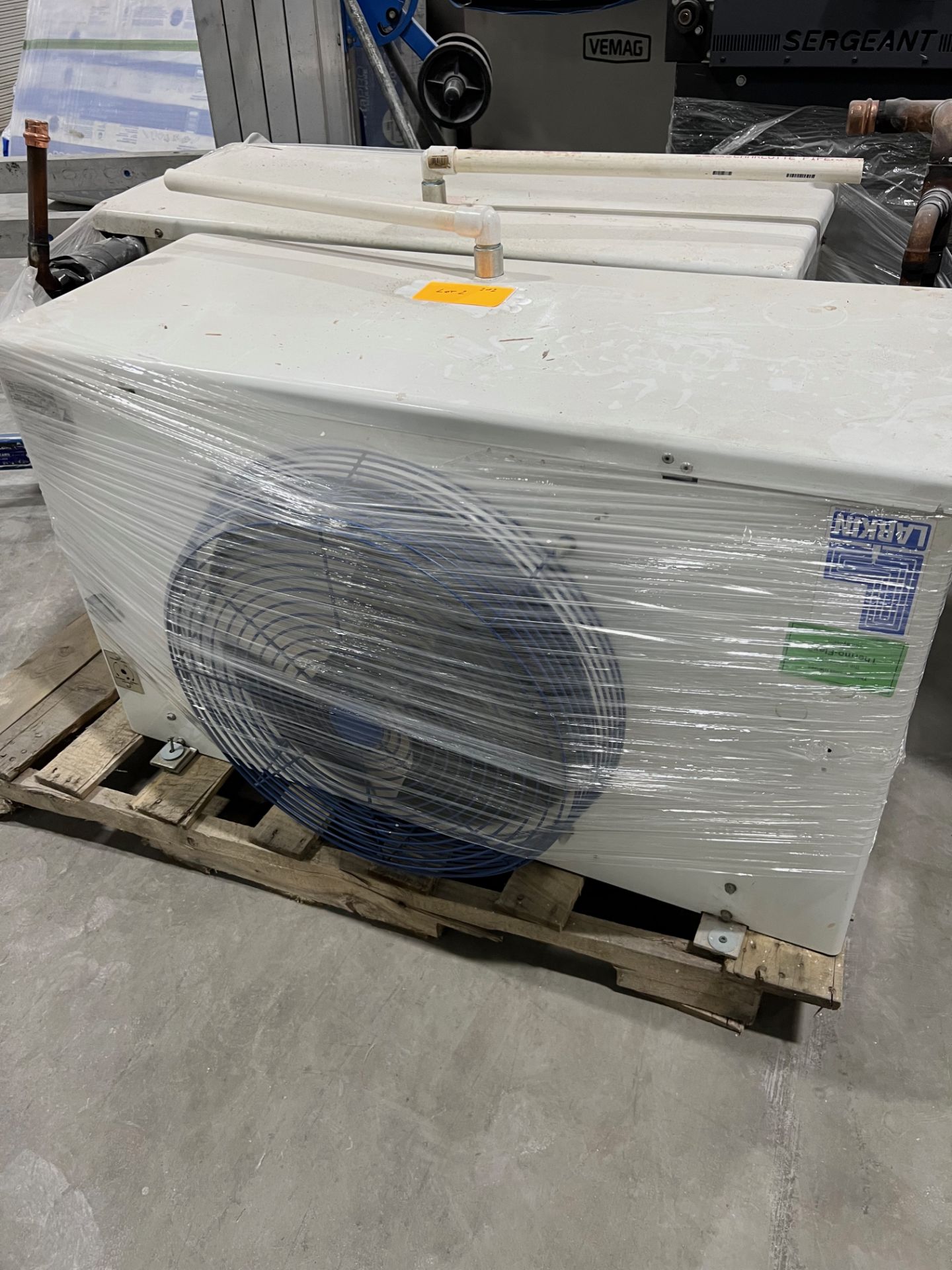 US Cooler Blast Freezer with (2) Larkin MLT6140BA Series Evaporators ...