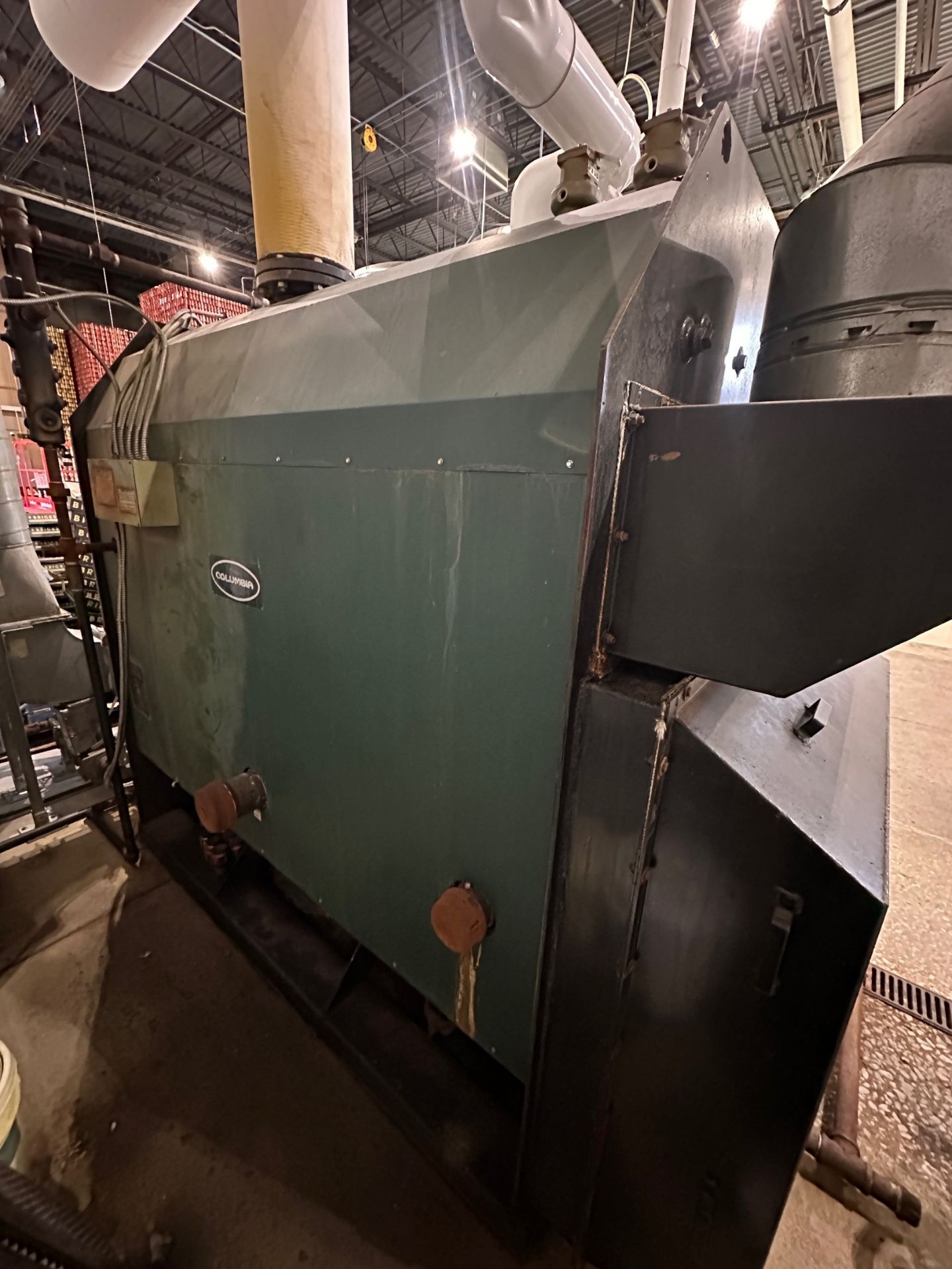 Columbia Low Pressure Steam Boiler - Model MPH-125 | Required Rigging ...