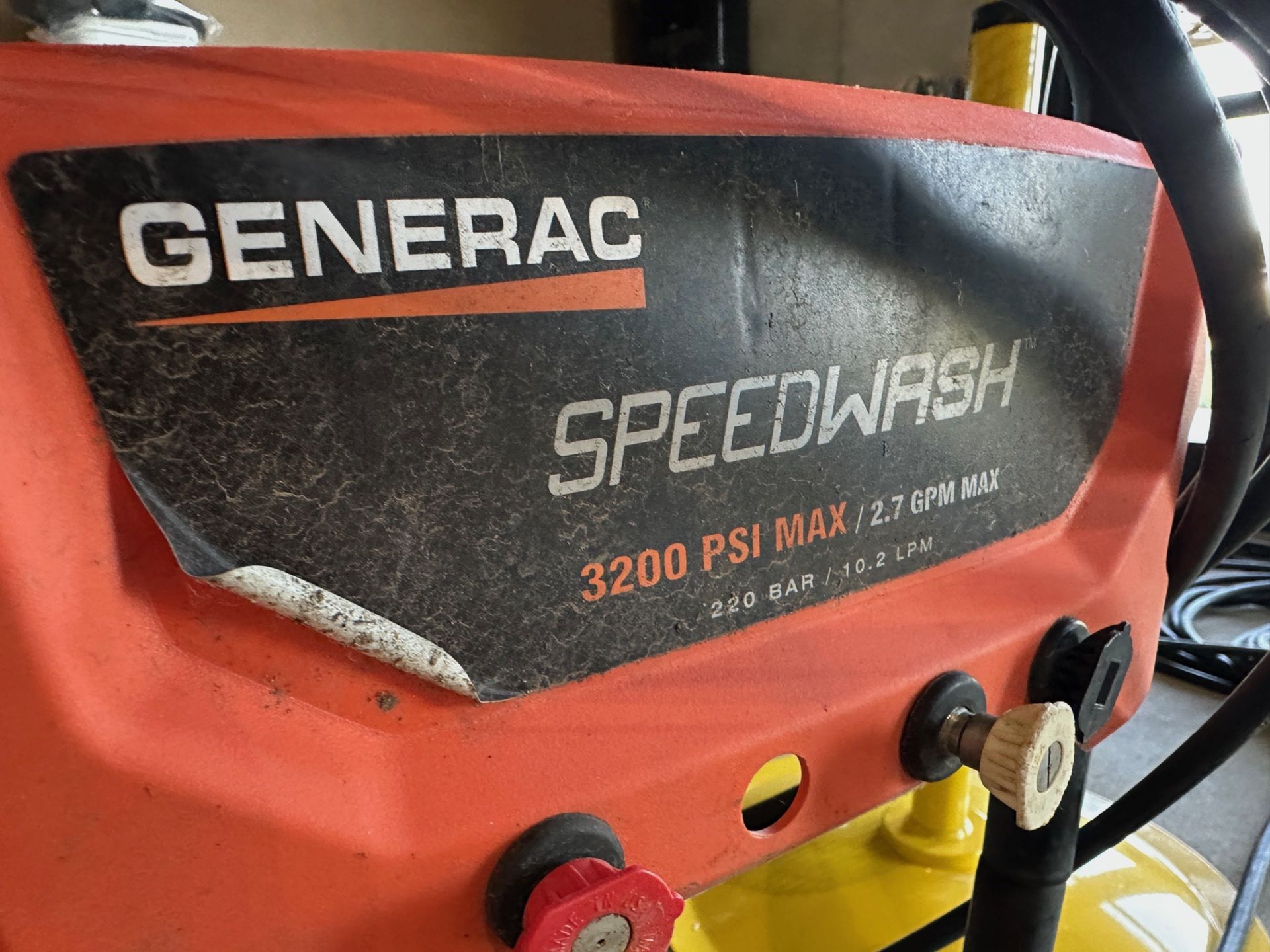 Generac Speedwash 3200 psi Power Washer | Required Rigging and Loading ...
