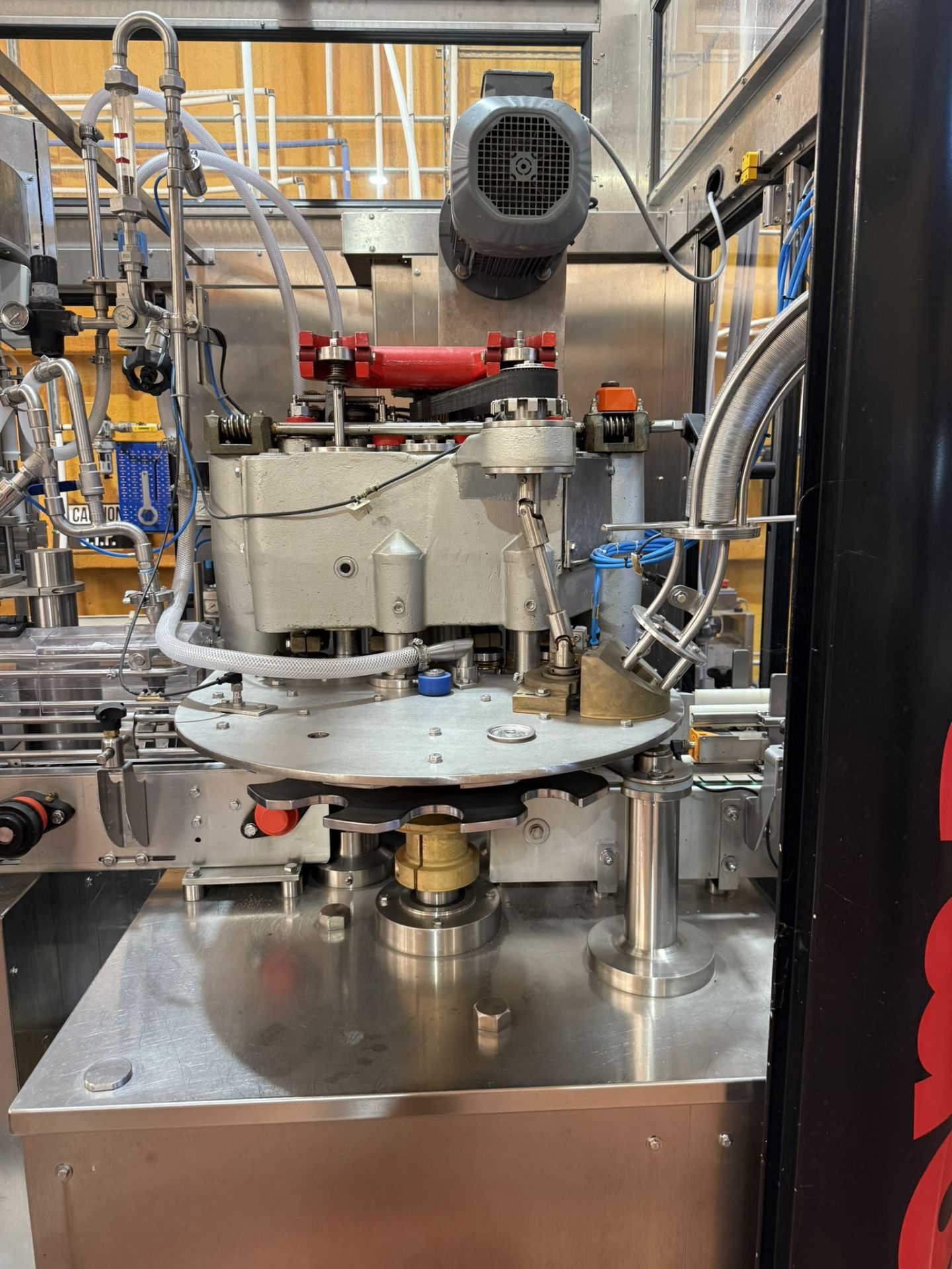 2017 Comac Model 142P 14-Head Can Filler and 2-Head Seamer, 480 V, S ...