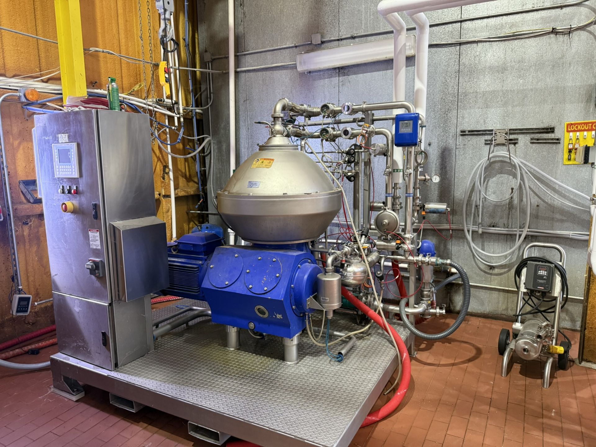 2013 Alva Laval Model BRPX810 SGV-34CGL Centrifuge, 35 KW (46.9HP), 460 ...