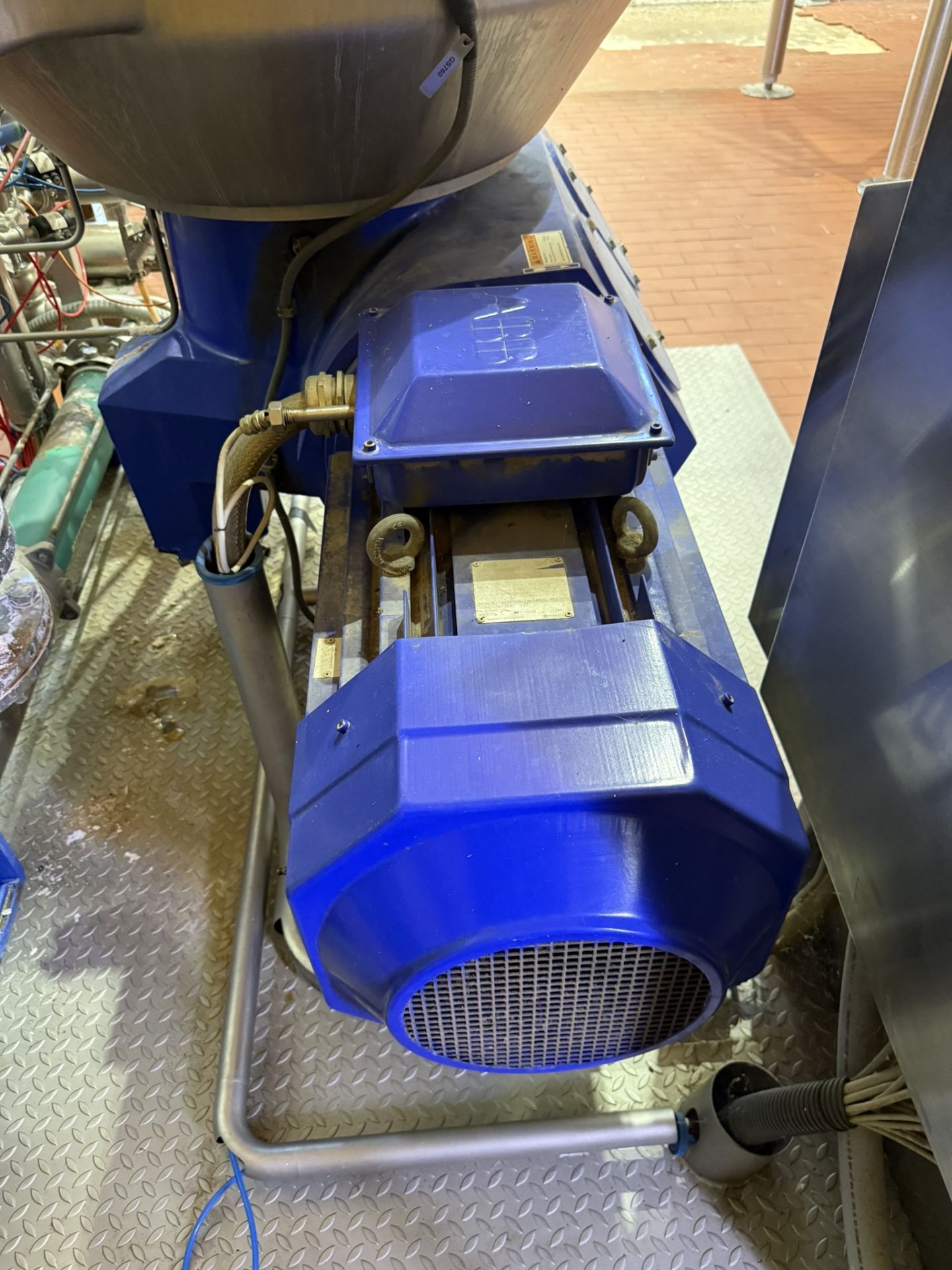 2013 Alva Laval Model BRPX810 SGV-34CGL Centrifuge, 35 KW (46.9HP), 460 ...