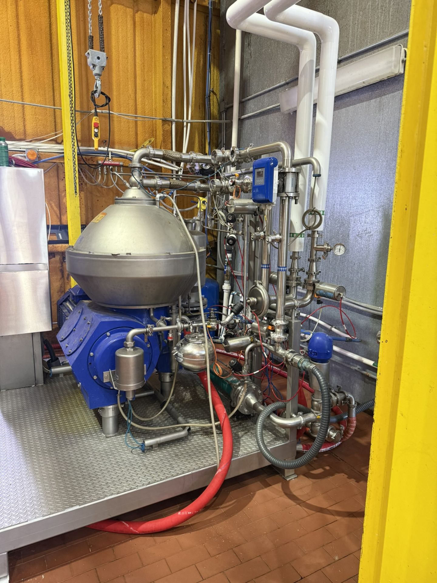 2013 Alva Laval Model BRPX810 SGV-34CGL Centrifuge, 35 KW (46.9HP), 460 ...