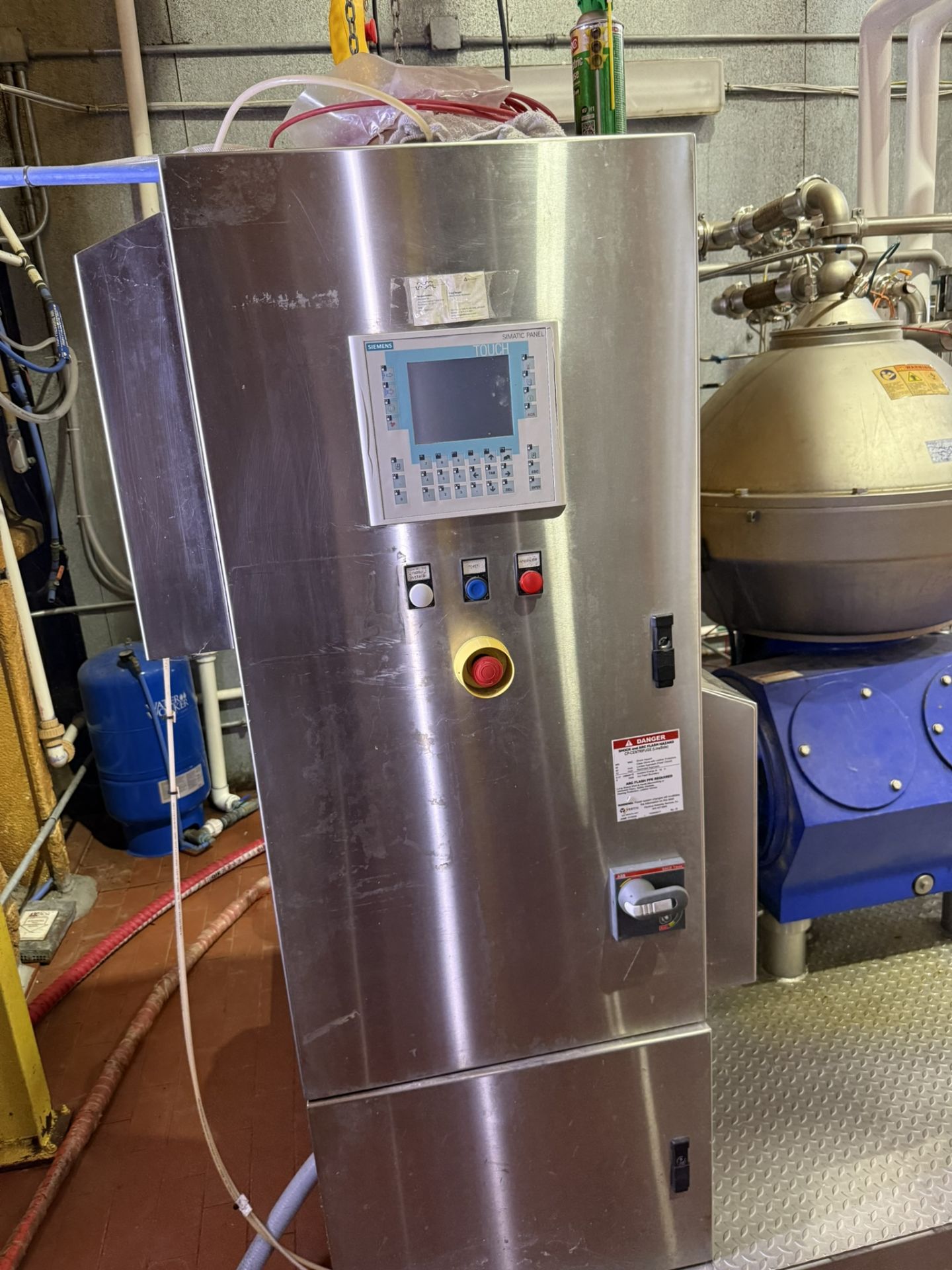 2013 Alva Laval Model BRPX810 SGV-34CGL Centrifuge, 35 KW (46.9HP), 460 ...