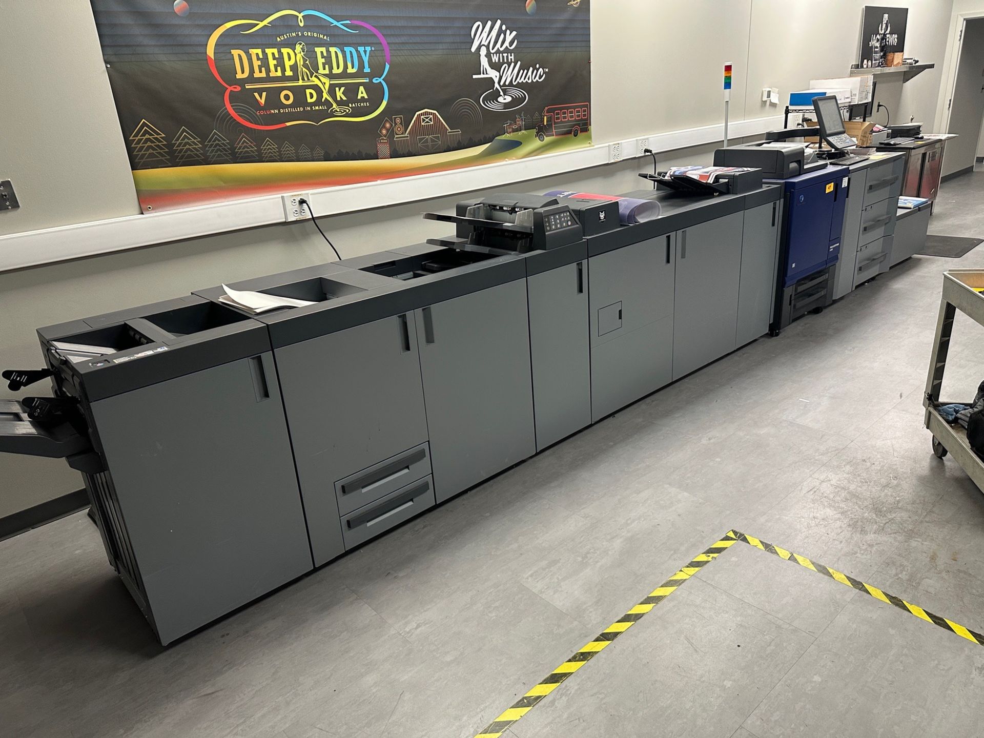2021 Konica Minolta AccurioPress C4080 Digital Press, with Workstation ...