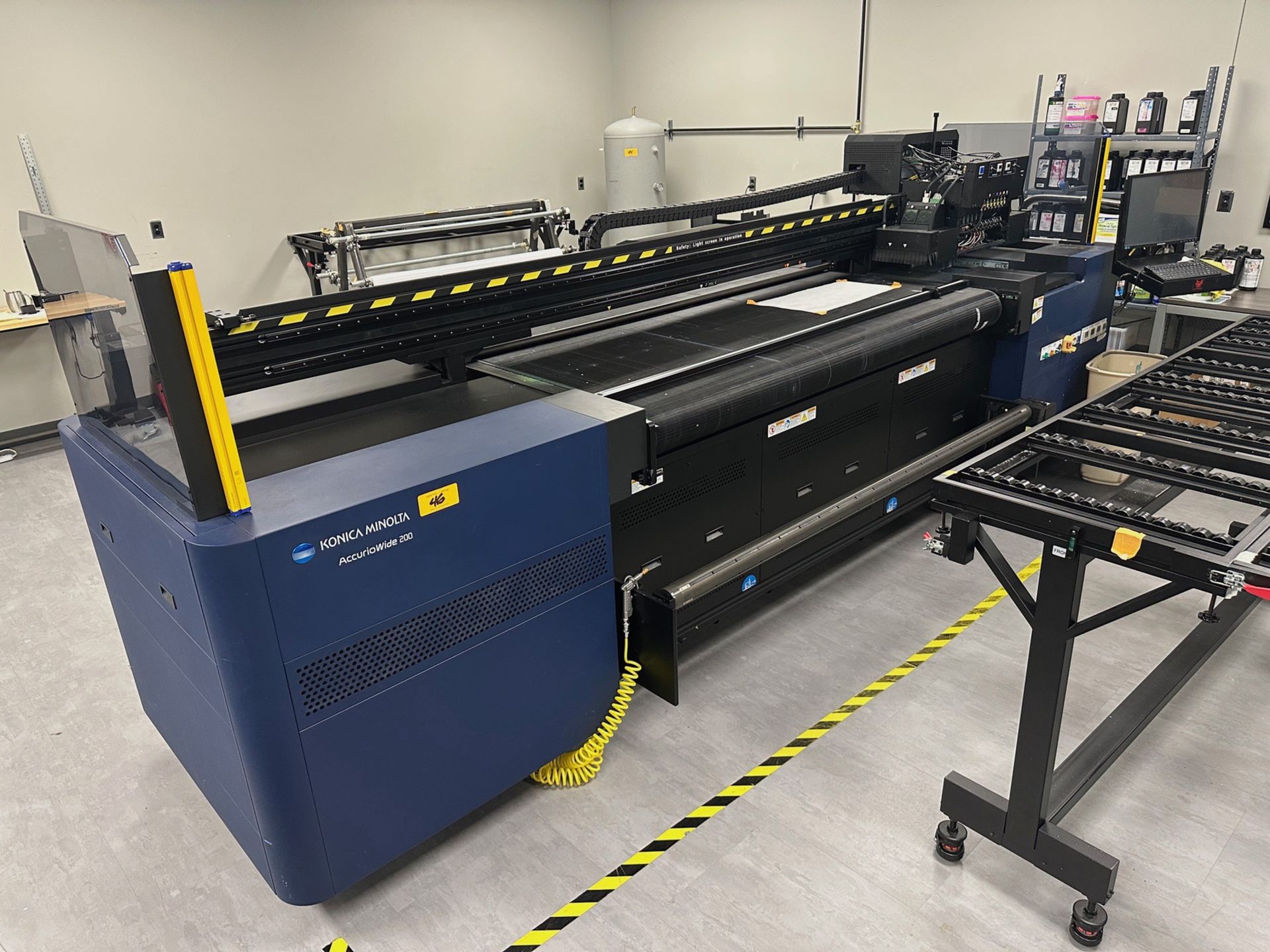 2021 Konica Minolta AccurioWide 200 Wide Format Inkjet Printer with ...