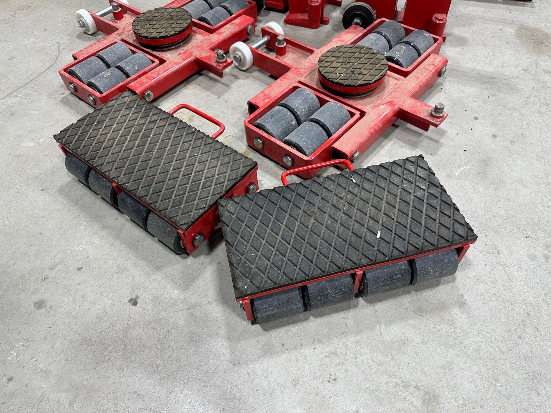 Lot of GKS Heavy Duty Moving Skates and Jacks | Required Rigging and ...