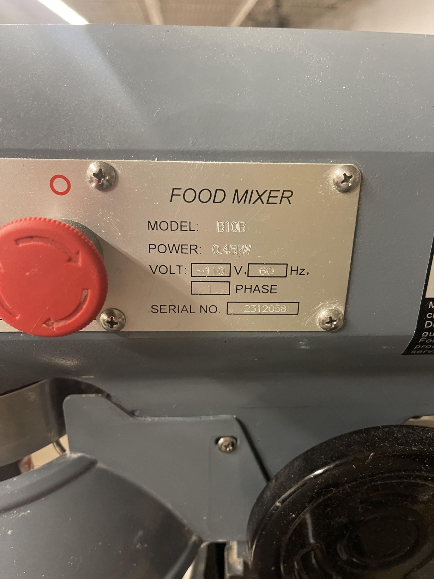 Garvee Food Mixer #B10B Commercial Grade Counter Top 10qt Mixer w/ Bowl ...