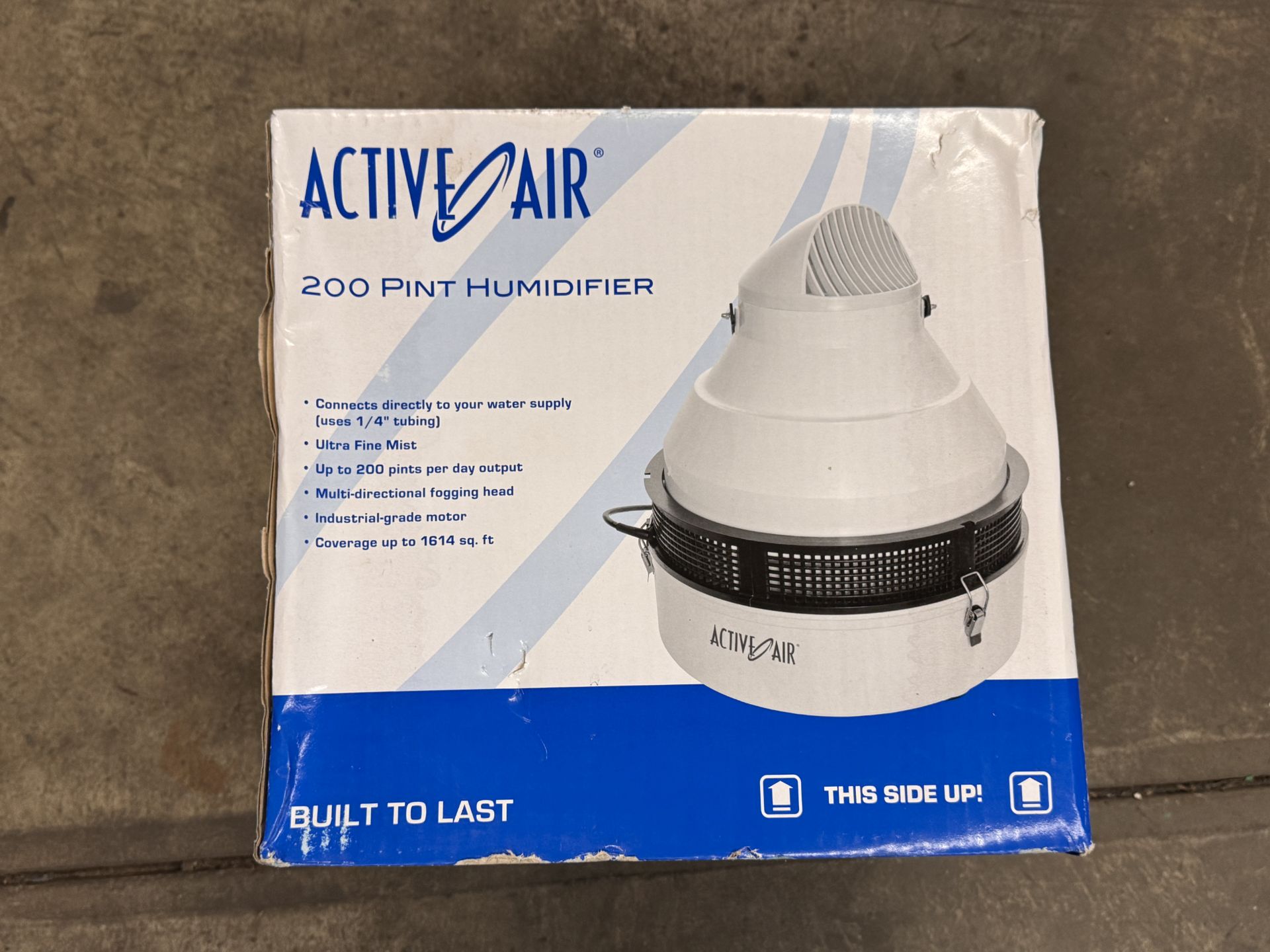 Hydro Farm Active Air 200 Pint Humidifier 1600 Sqft Coverage New in Box ...