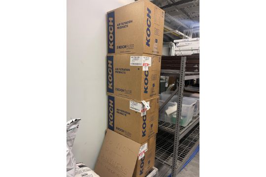 {LOT} {4} Cases Uline Filters