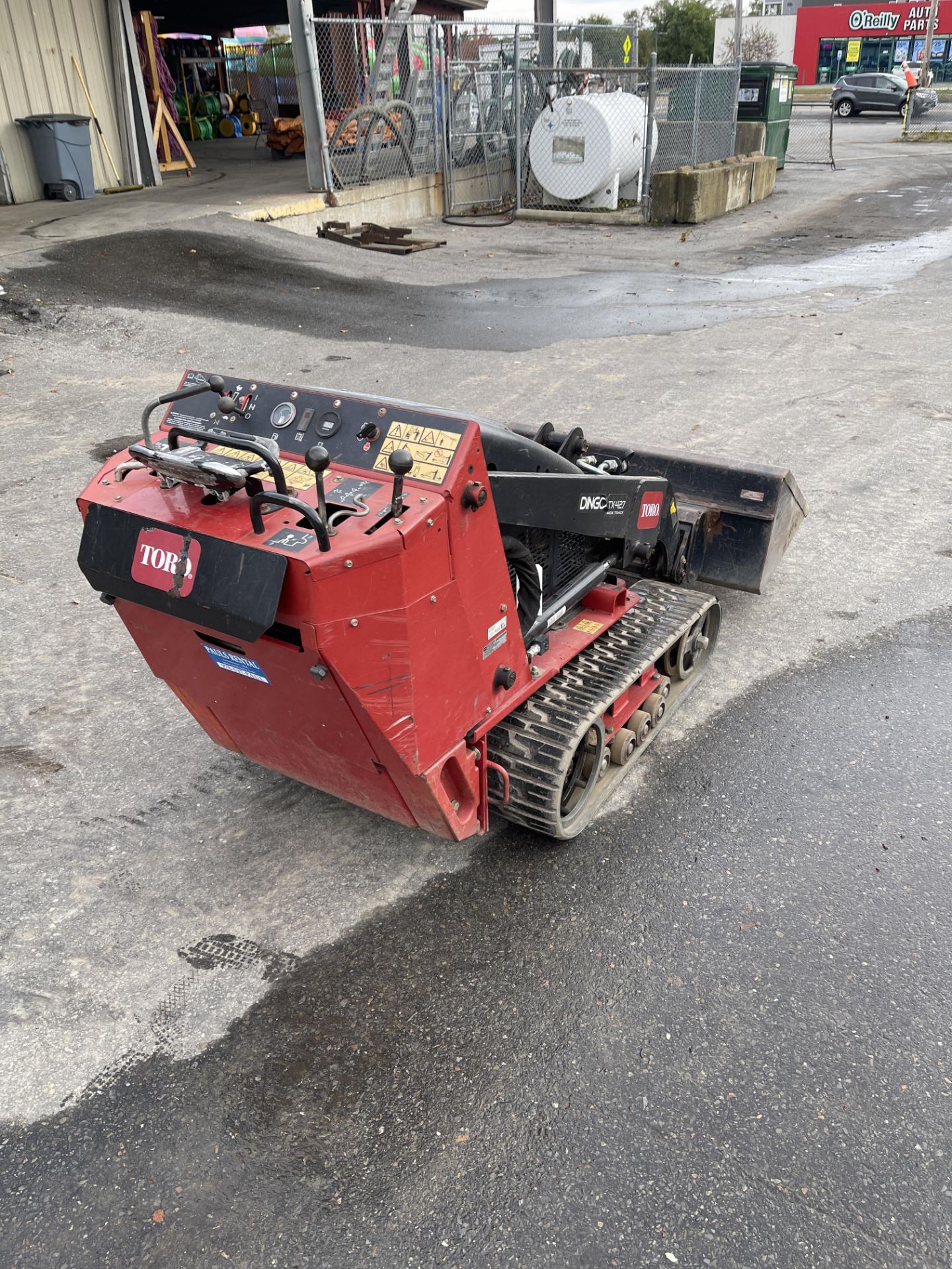 (SEE VIDEO) 2019 Toro Dingo #TX427 Gas Powered Wide Track Dingo, Hrs ...