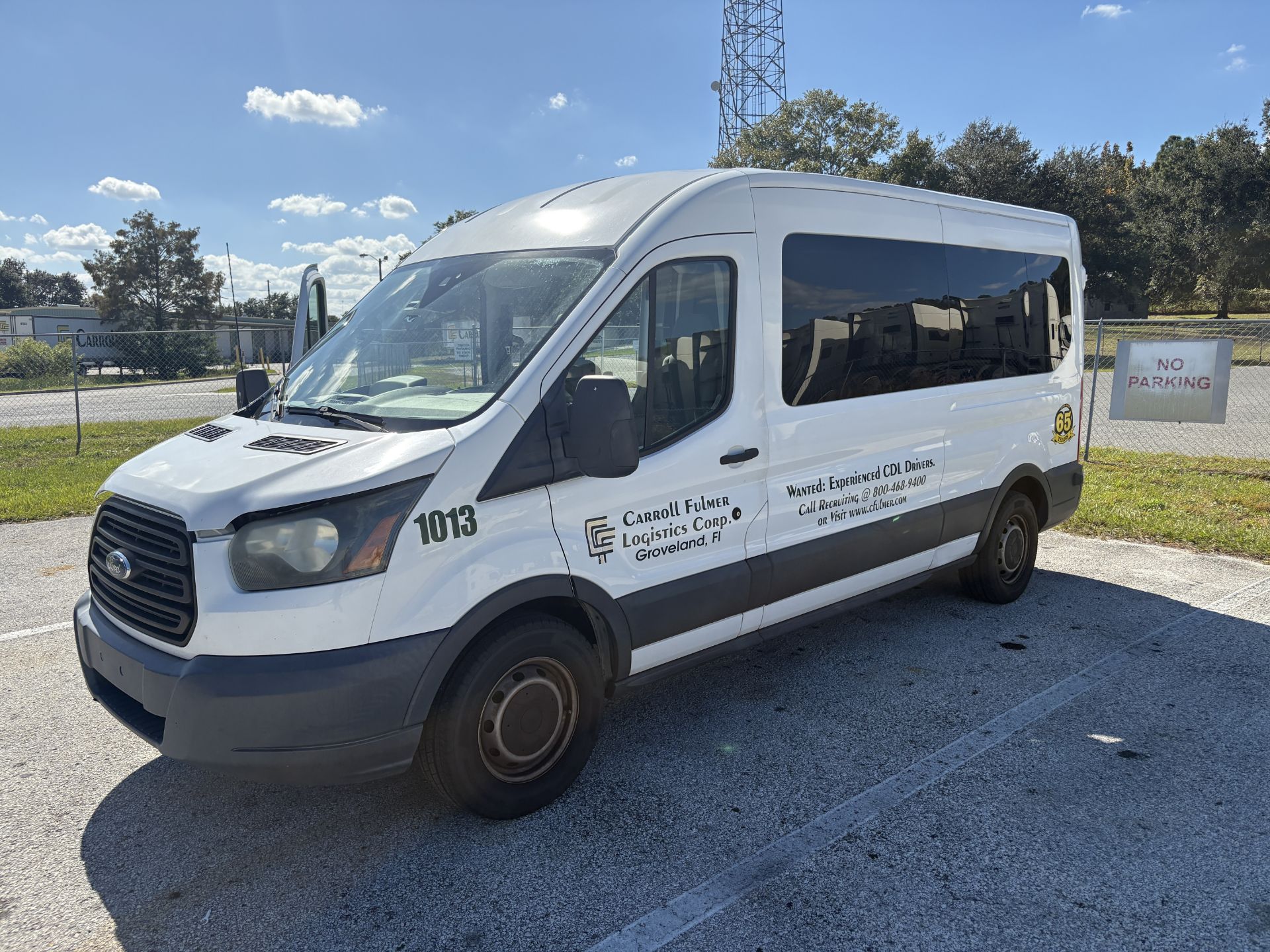 (SEE VIDEO - RUNS) 2016 Ford 12 Passenger Transit Van, 9,000GVWR, 3.5 L ...