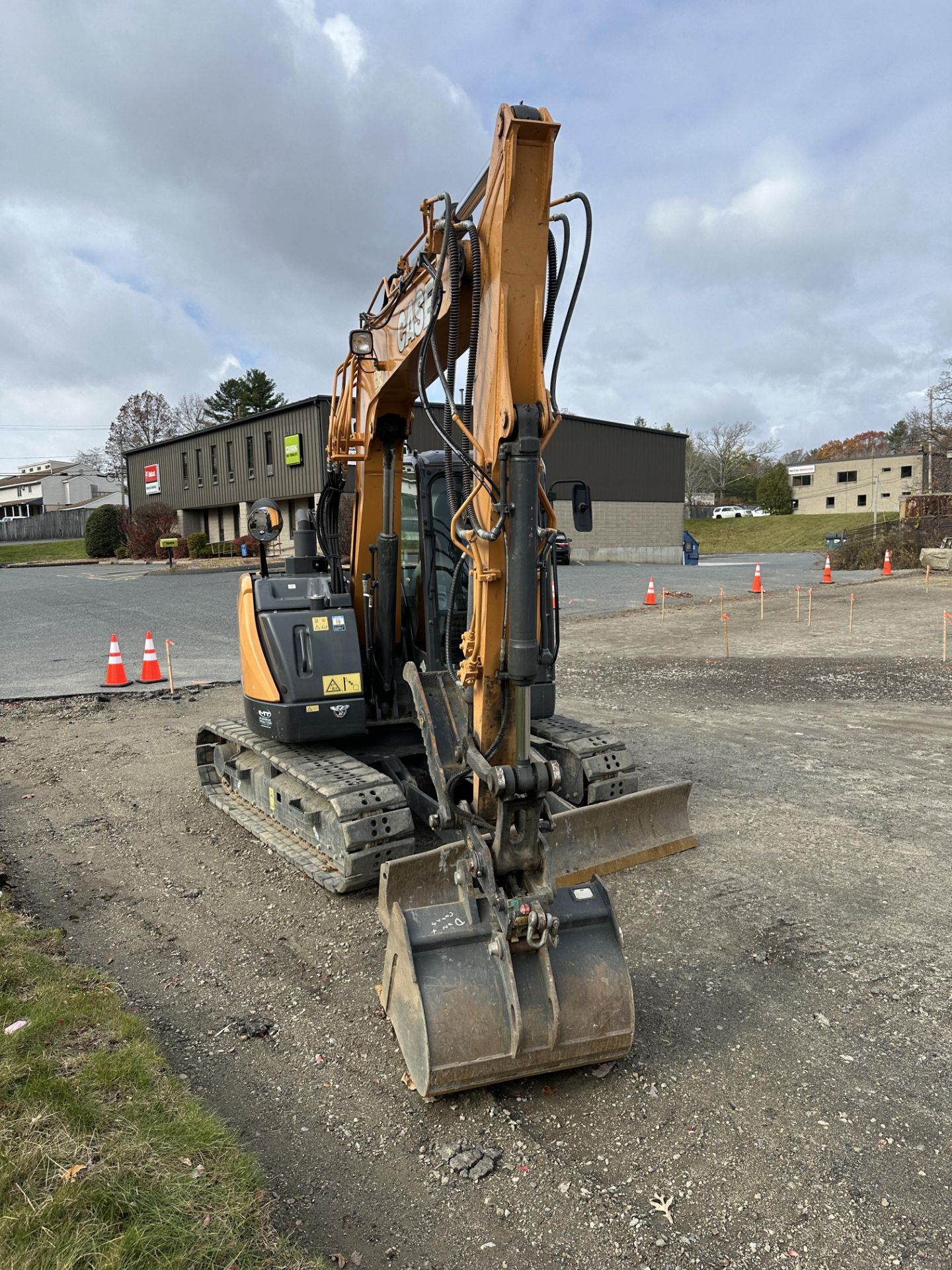 (SEE VIDEO) 2021 Case CX75CSR Crawler Track Excavator, Heat & AC, Good ...