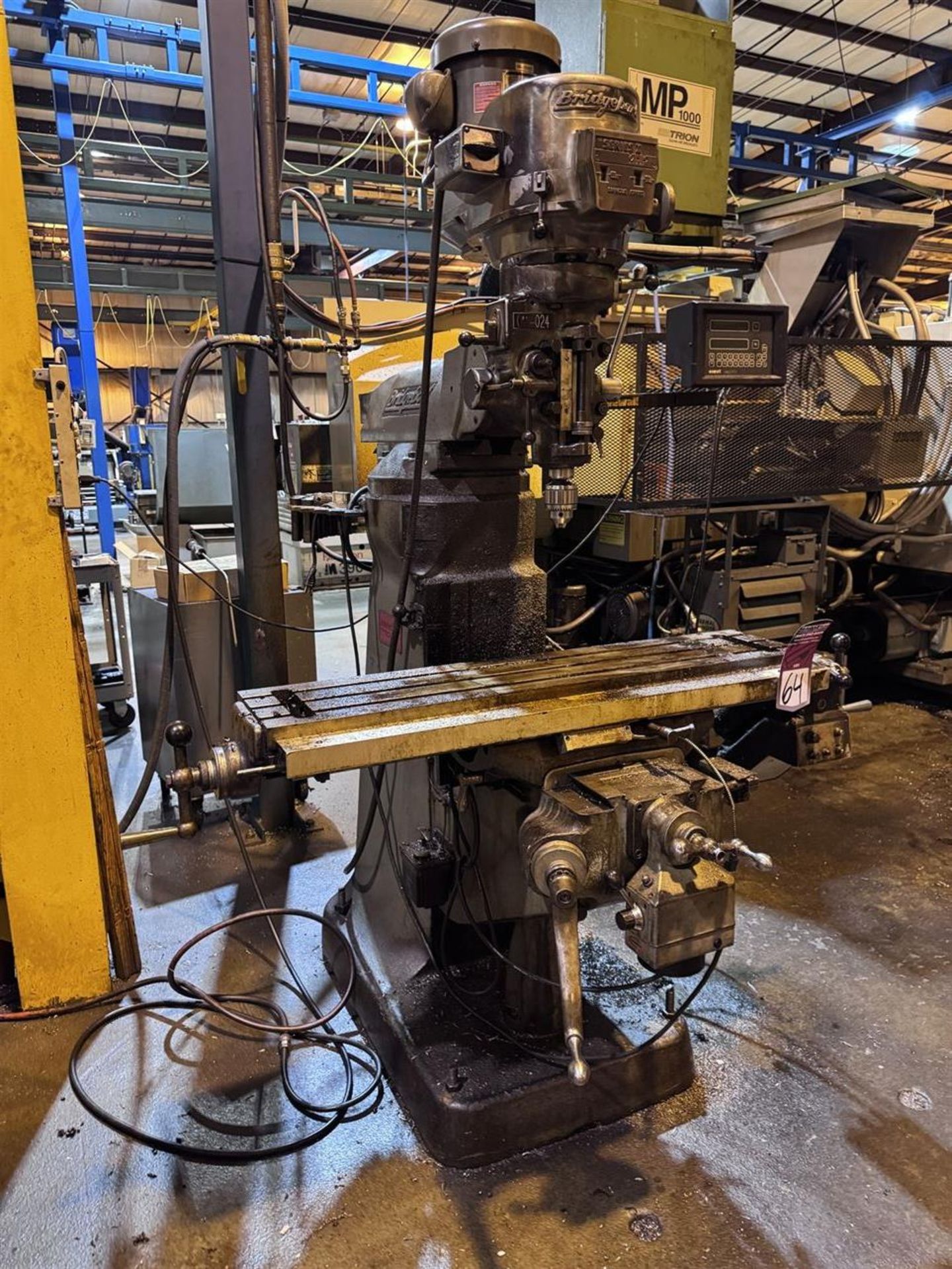 BRIDGEPORT SERIES I 2 HP Milling Machine, s/n 190215, w/ 9” x 42” Power ...