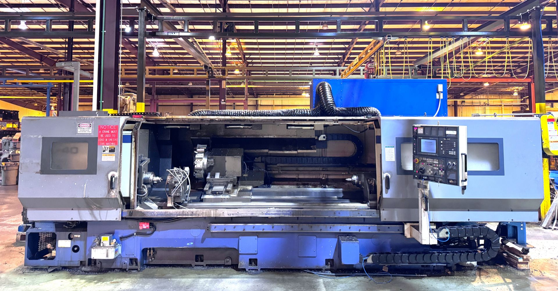 MORI SEIKI TL-40B Turning Center, s/n 2211, w/ MSC-518 Control, 24.4 ...