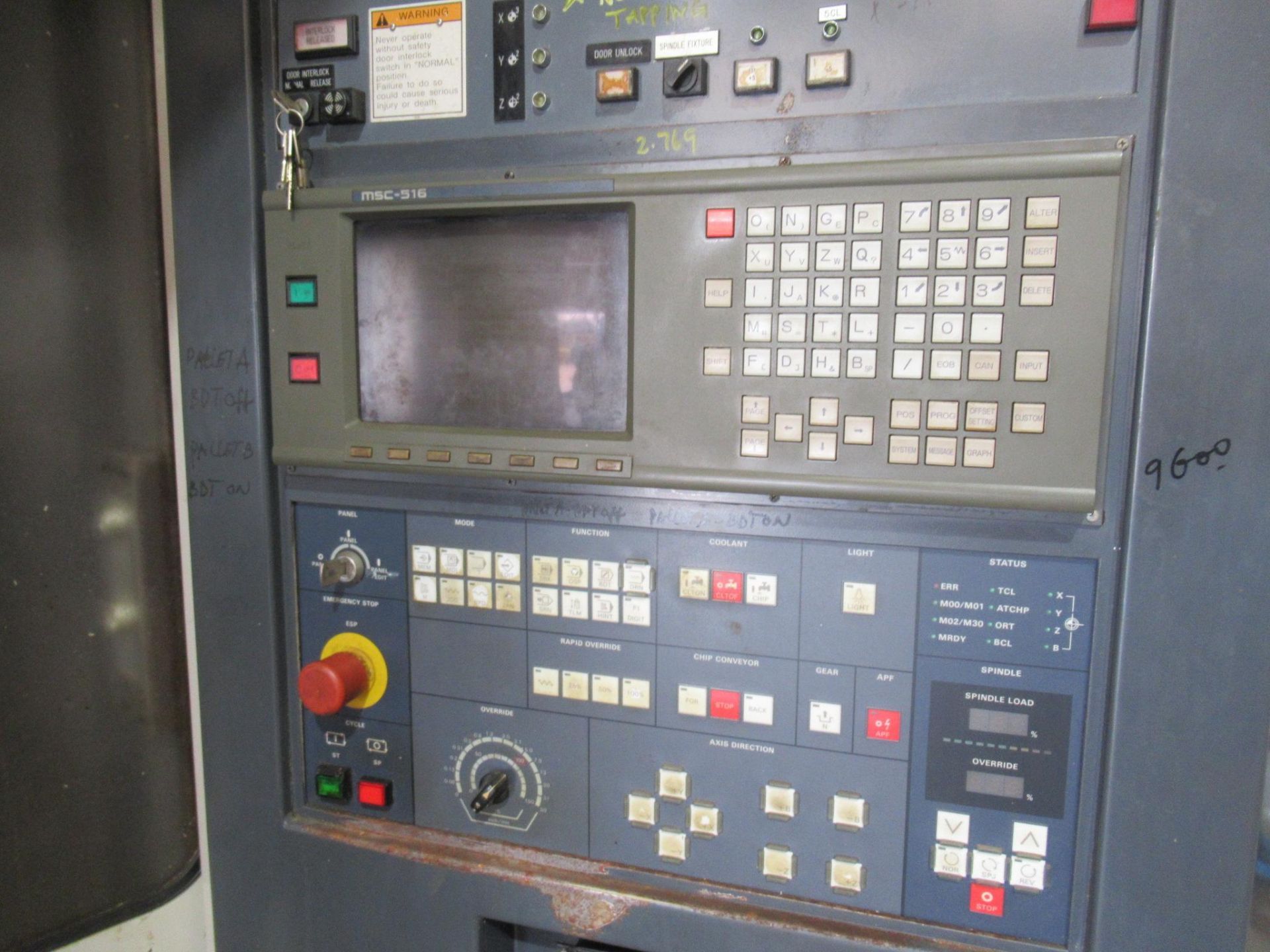 CNC FLATBED LATHE, MORI SEIKI TL40, Mori T6F CNC control, 8-pos. turret ...