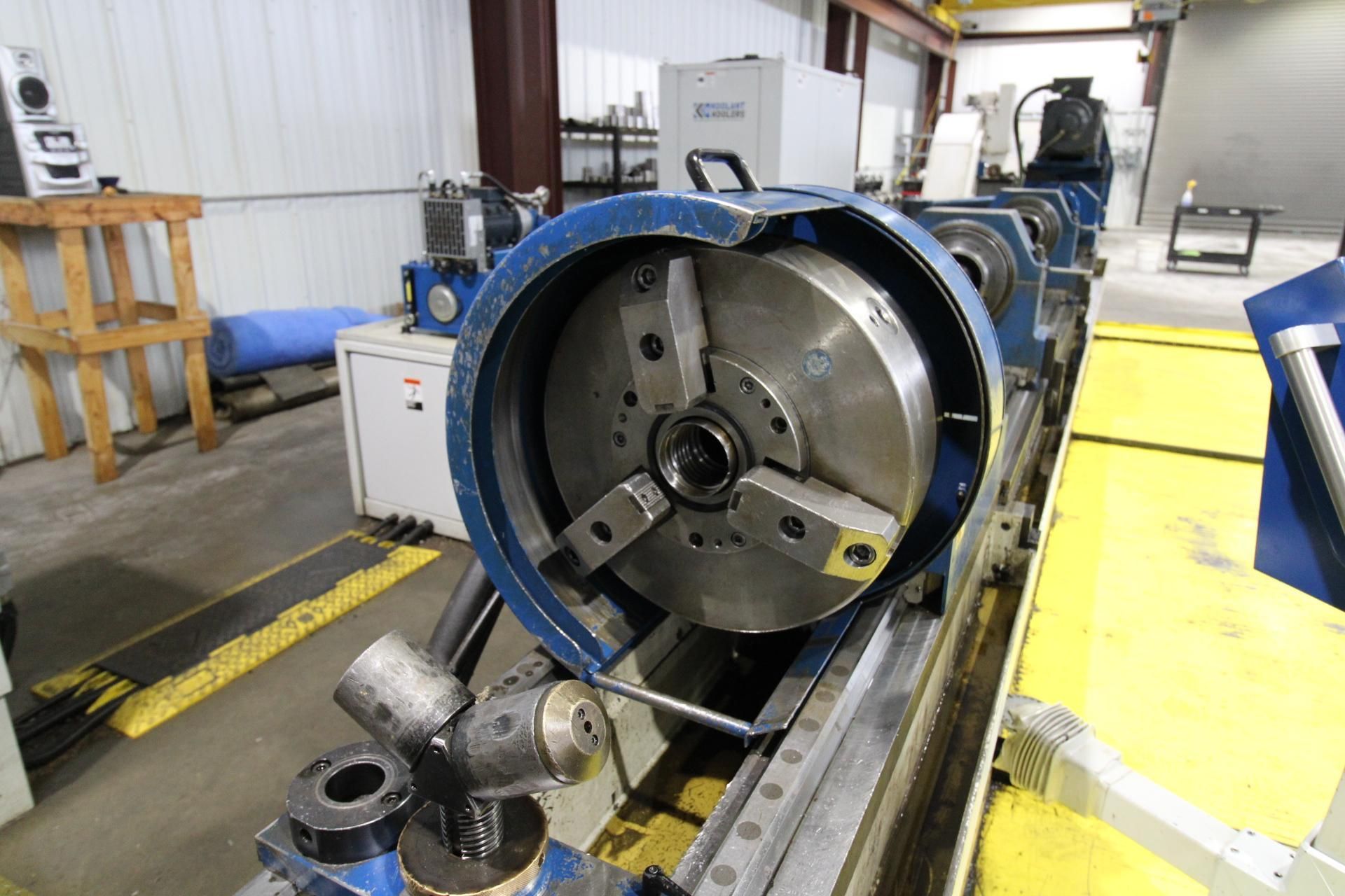SINGLE SPINDLE DEEP HOLE DRILLING MACHINE, UNISIG MDL B500-4M, w ...