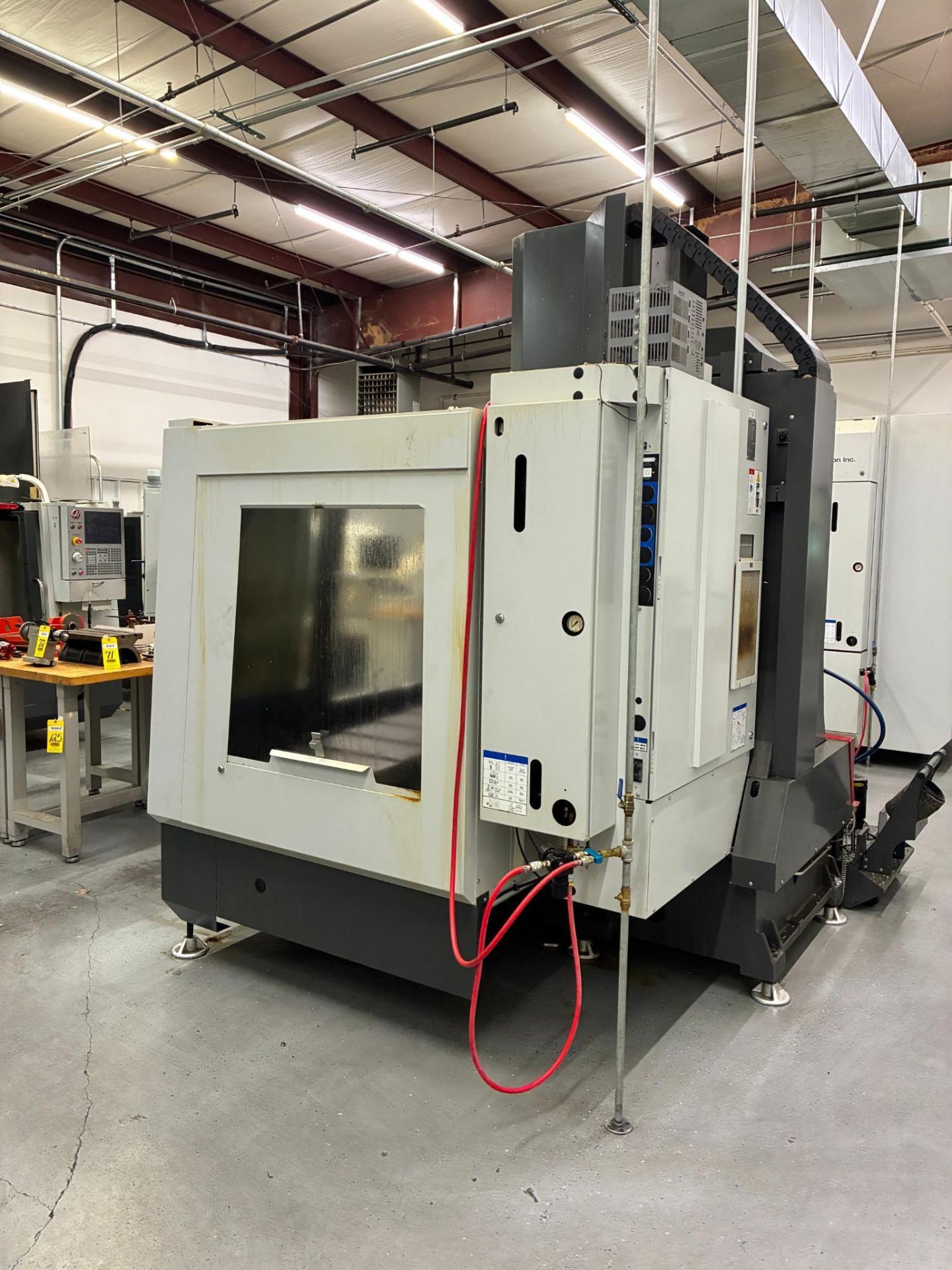 VERTICAL MACHINING CENTER, HAAS MDL. VF-4, Mfg. 2016, Haas CNC control ...