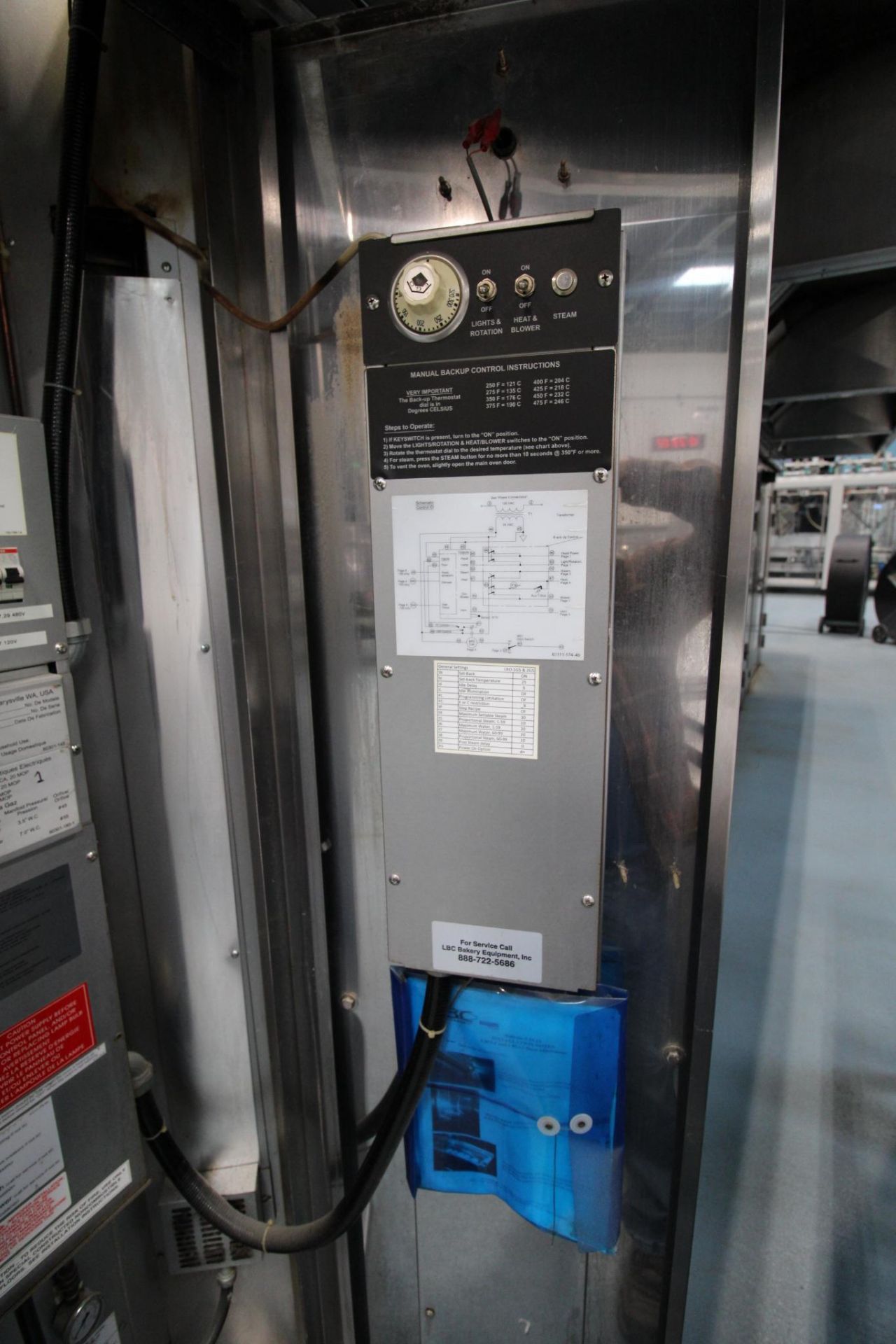 DOUBLE RACK OVENS, (Lot of 2 ) LBC Bakery Equipment Mdl. LRO-2G5 dbl ...