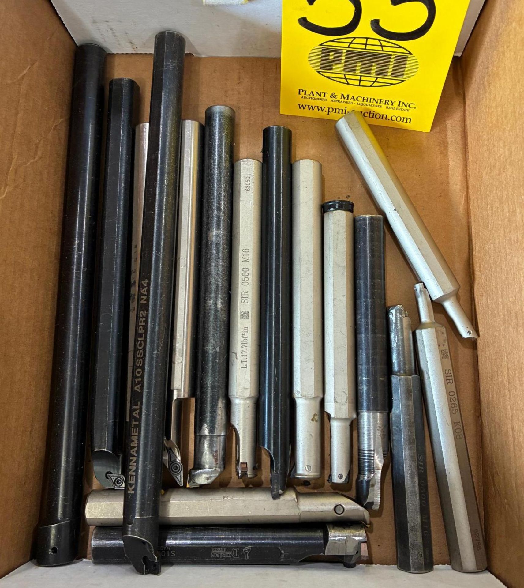 LOT OF BORING BARS, assorted