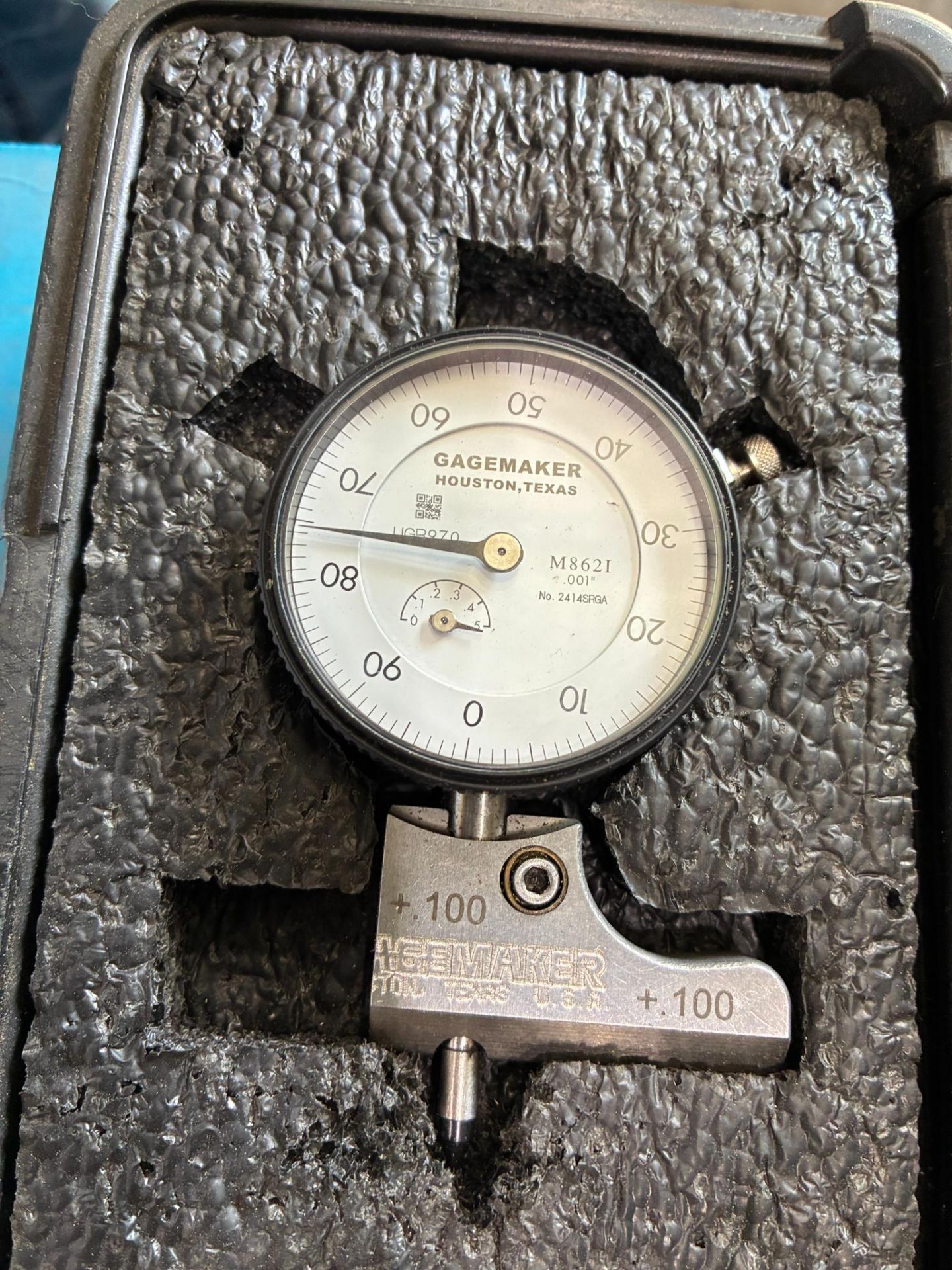 LOT OF GAGEMAKER GAUGES: (2) Pitch diameter gauges, Mdl. M8621 & Grove ...