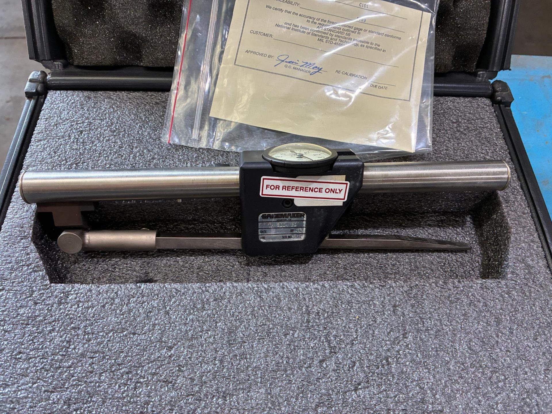 LOT OF GAGEMAKER GAUGES: (2) Pitch diameter gauges, Mdl. M8621 & Grove ...