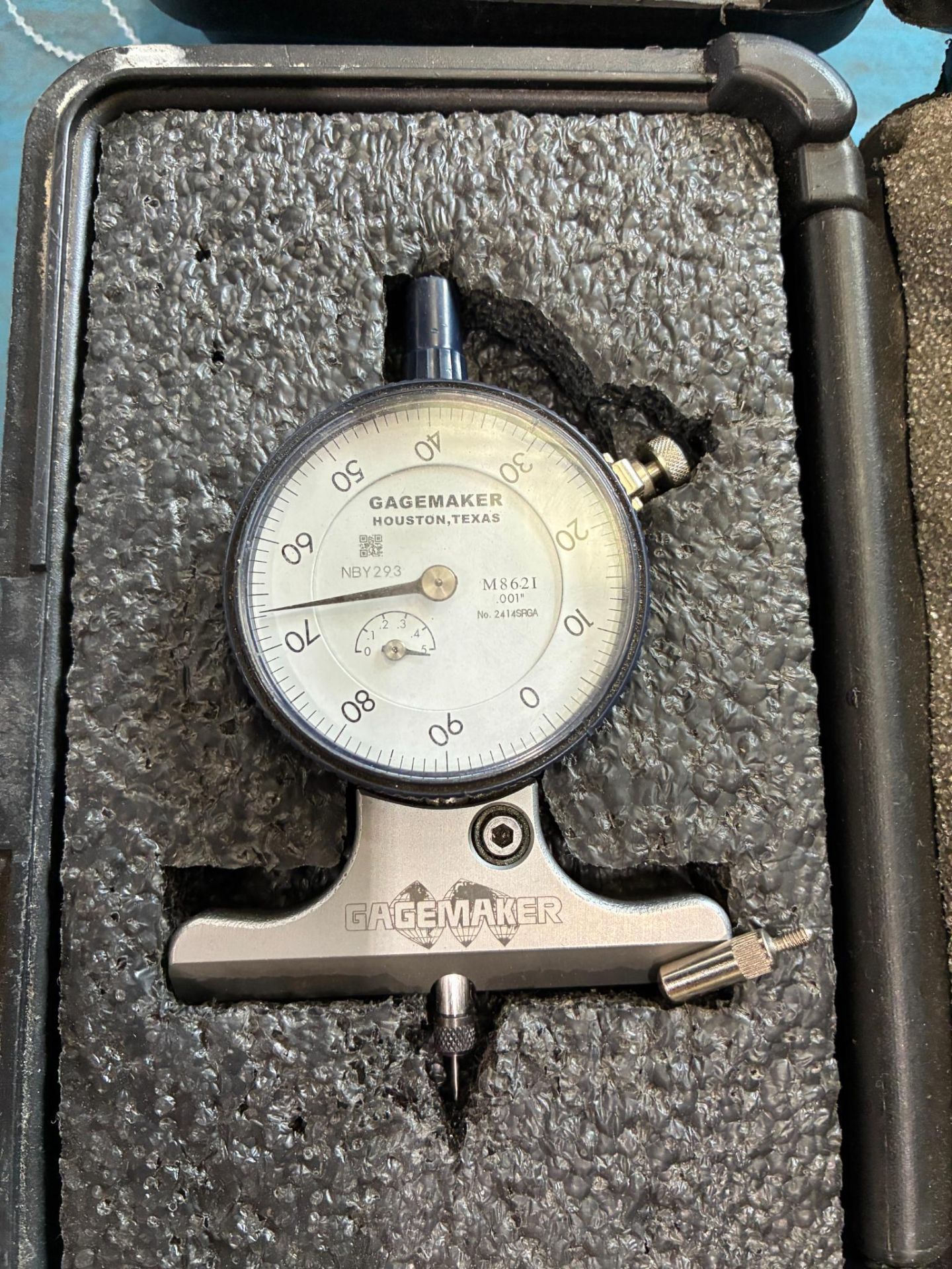 LOT OF GAGEMAKER GAUGES: (2) Pitch diameter gauges, Mdl. M8621 & Grove ...
