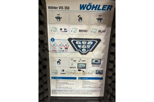 BORE SCOPE INSPECTION CAMERA, WOHLER VIS 350