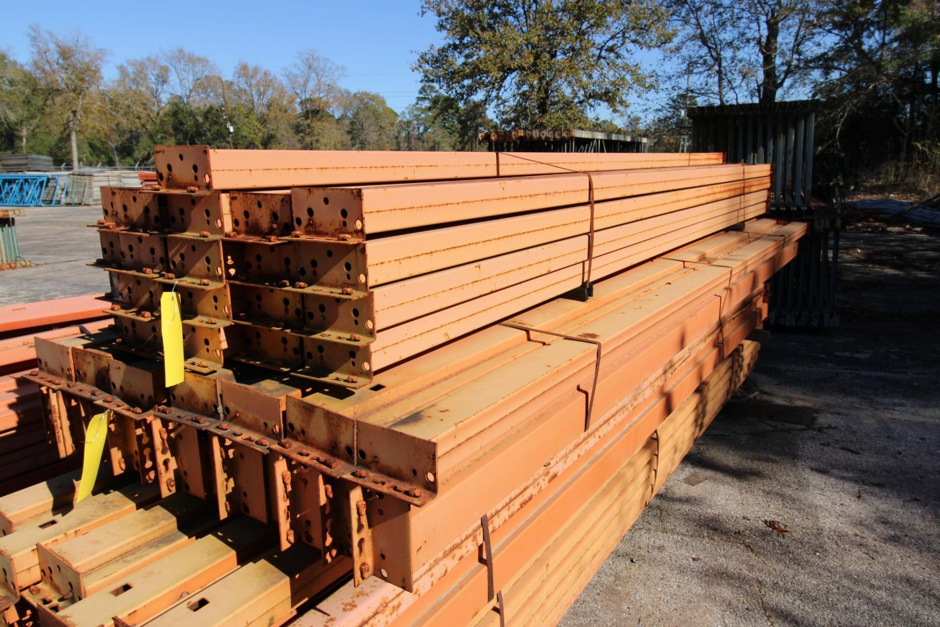 LOT OF CROSS BEAMS, APPROX. (101) X APPROX. 148" LONG