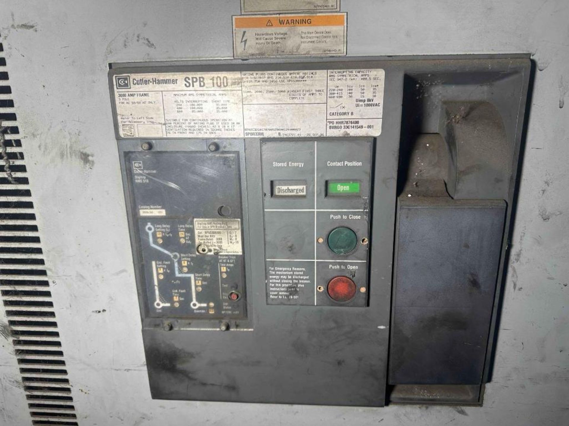 LOT: Switchboards and Soft Starts, Includes (3) 2015 SIEMENS 480Y/277V ...