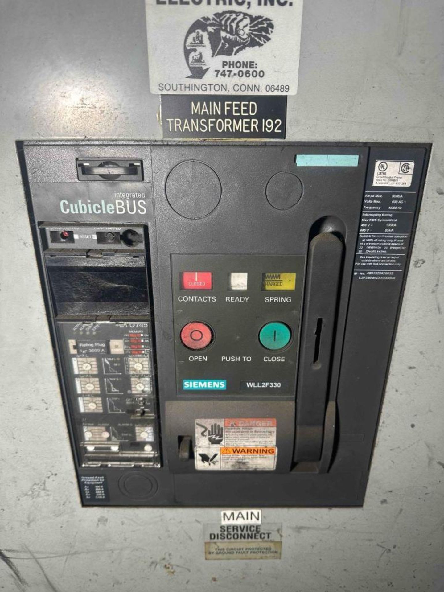 LOT: 2012 Siemens Switchboards and Soft Starts, Includes (5 ...