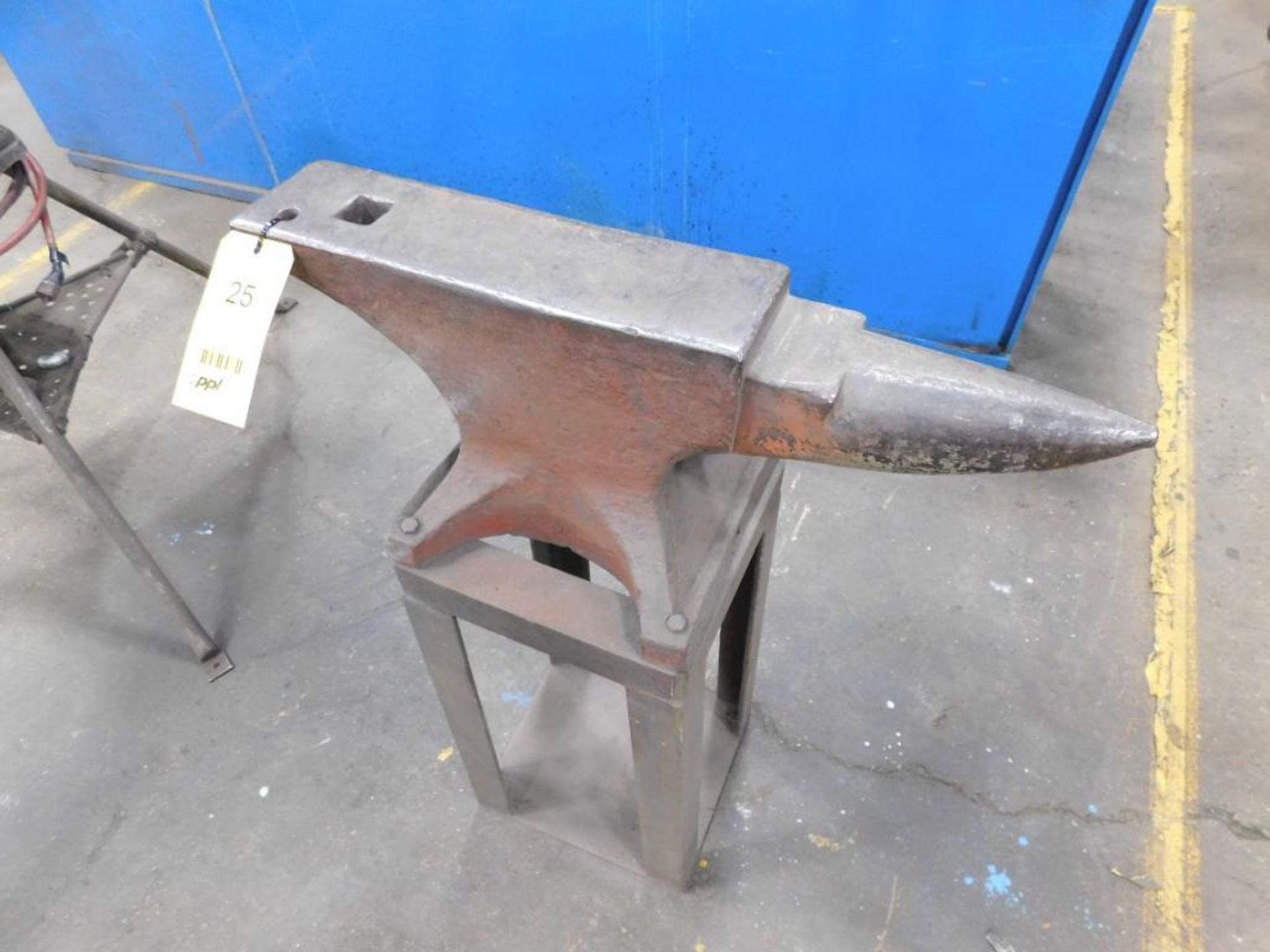 Steel Anvil on Base, 30" Long, 11" Wide
