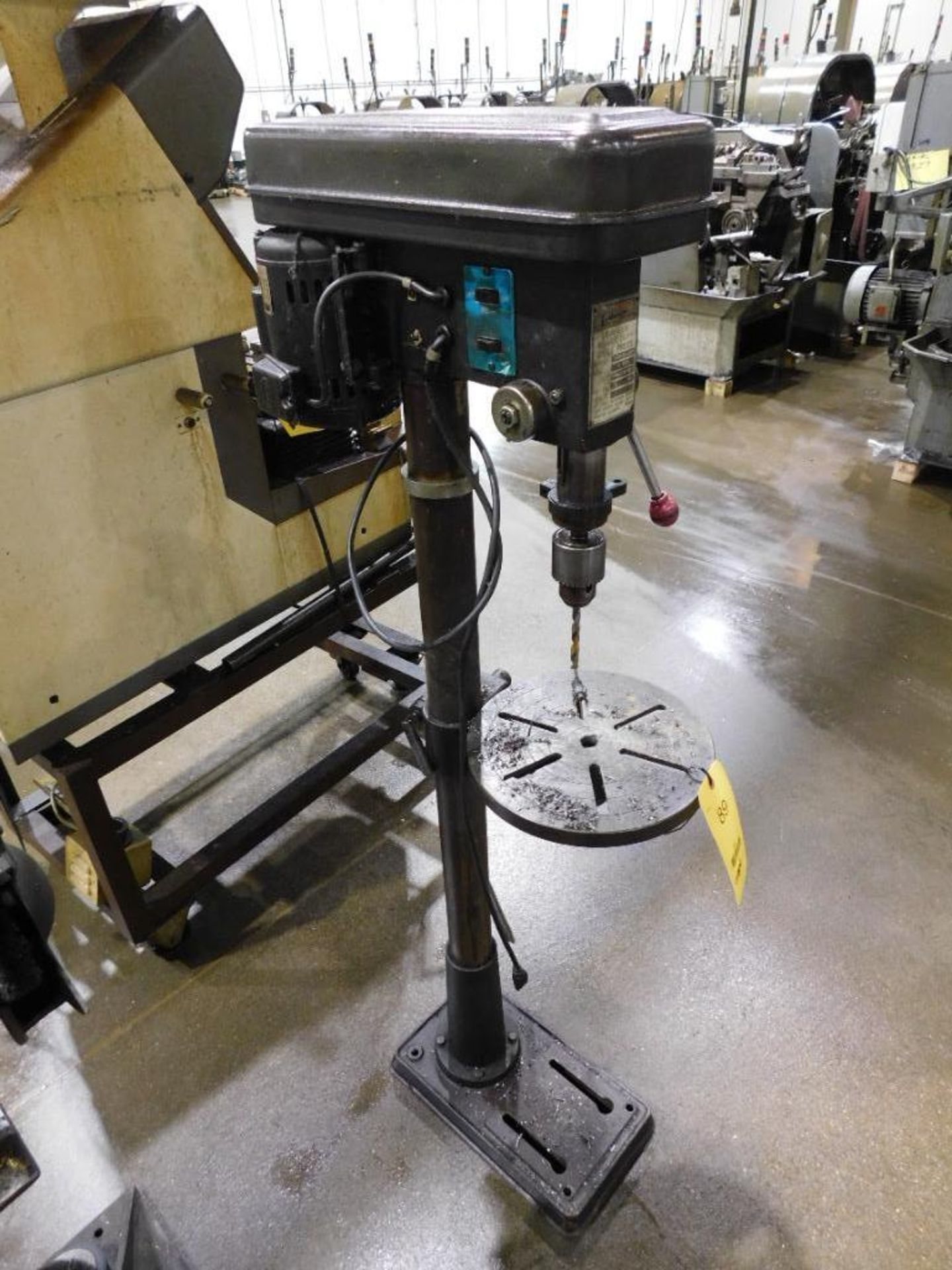 Guardian Power 12-Speed Drill Press, 3/4 HP, 7" Throat, 12" Dia. Table