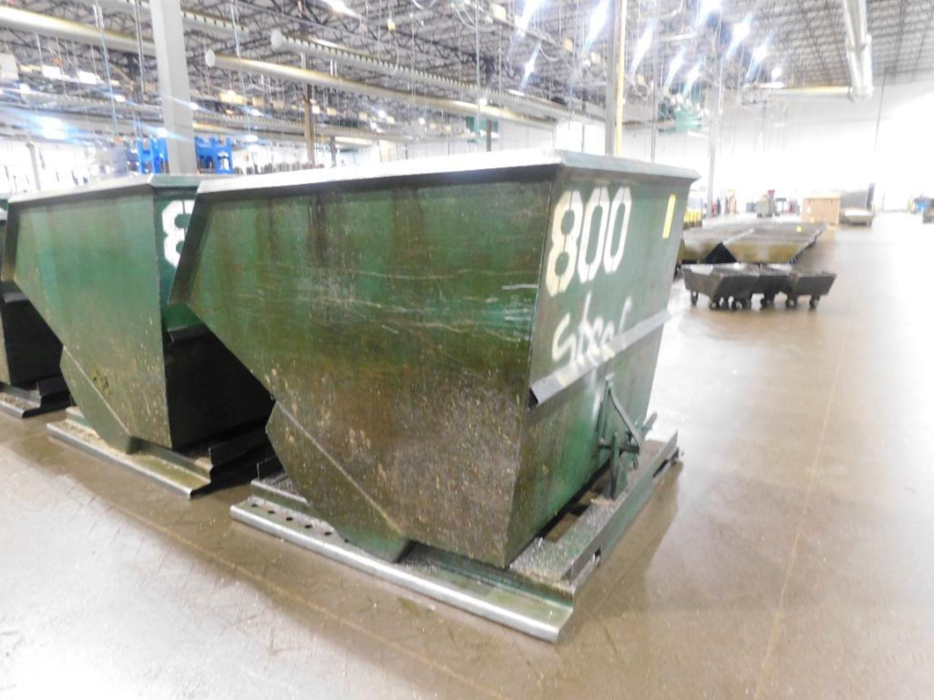 Jesco 2.5 Cu. Yd. Self Dumping Hopper, 6,000 Lb. Capacity